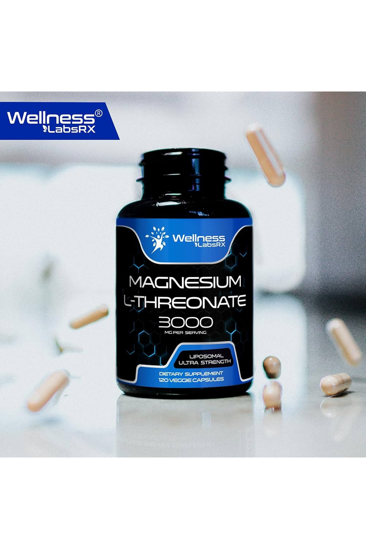 wellness Wellnees Labs Liposomal Magnesium(Magnezyum) L-Threonate Sleep ...