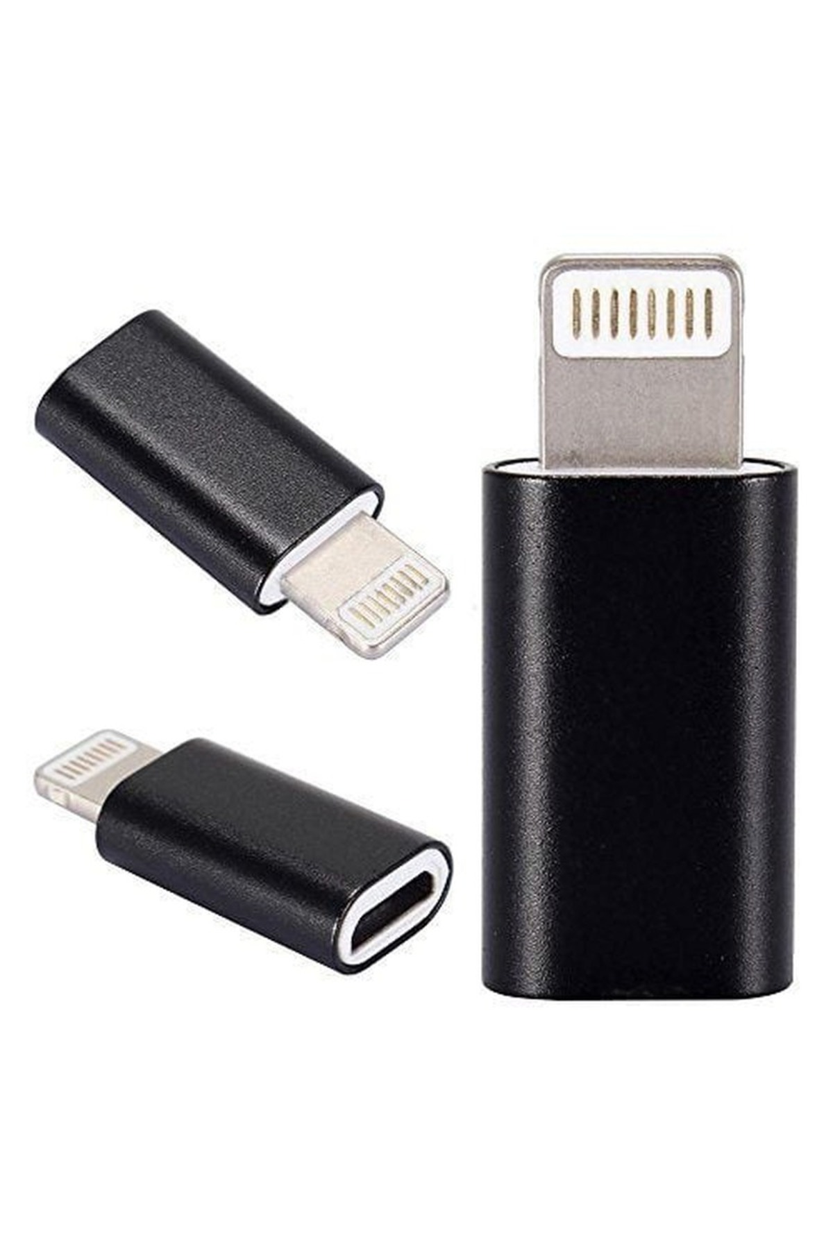 RengarenkAksesuar Micro Usb Lightning Apple iPhone iPad Dönüştürücü Uç ...