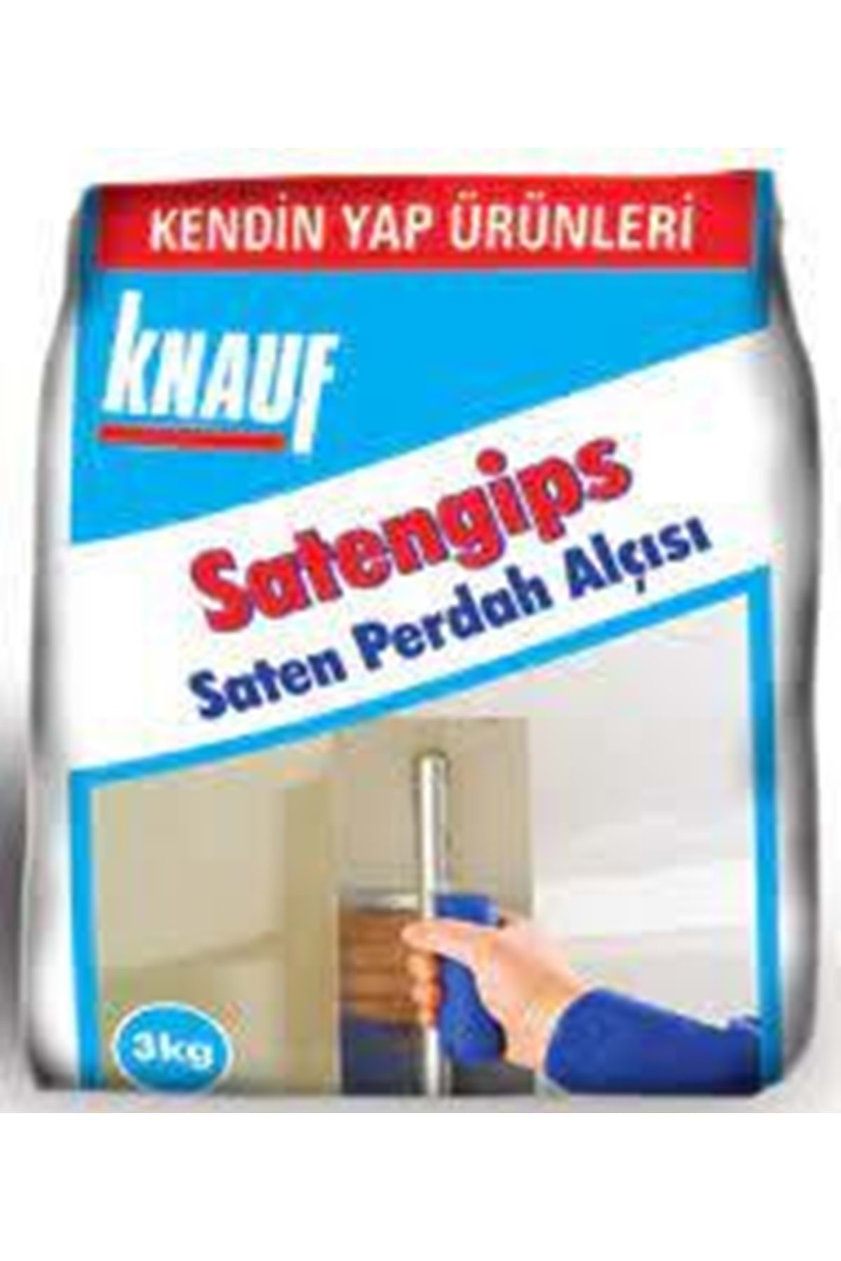 Knauf Satengips Saten Perdah Alçısı 3 Kg - Fiyatı, Yorumları