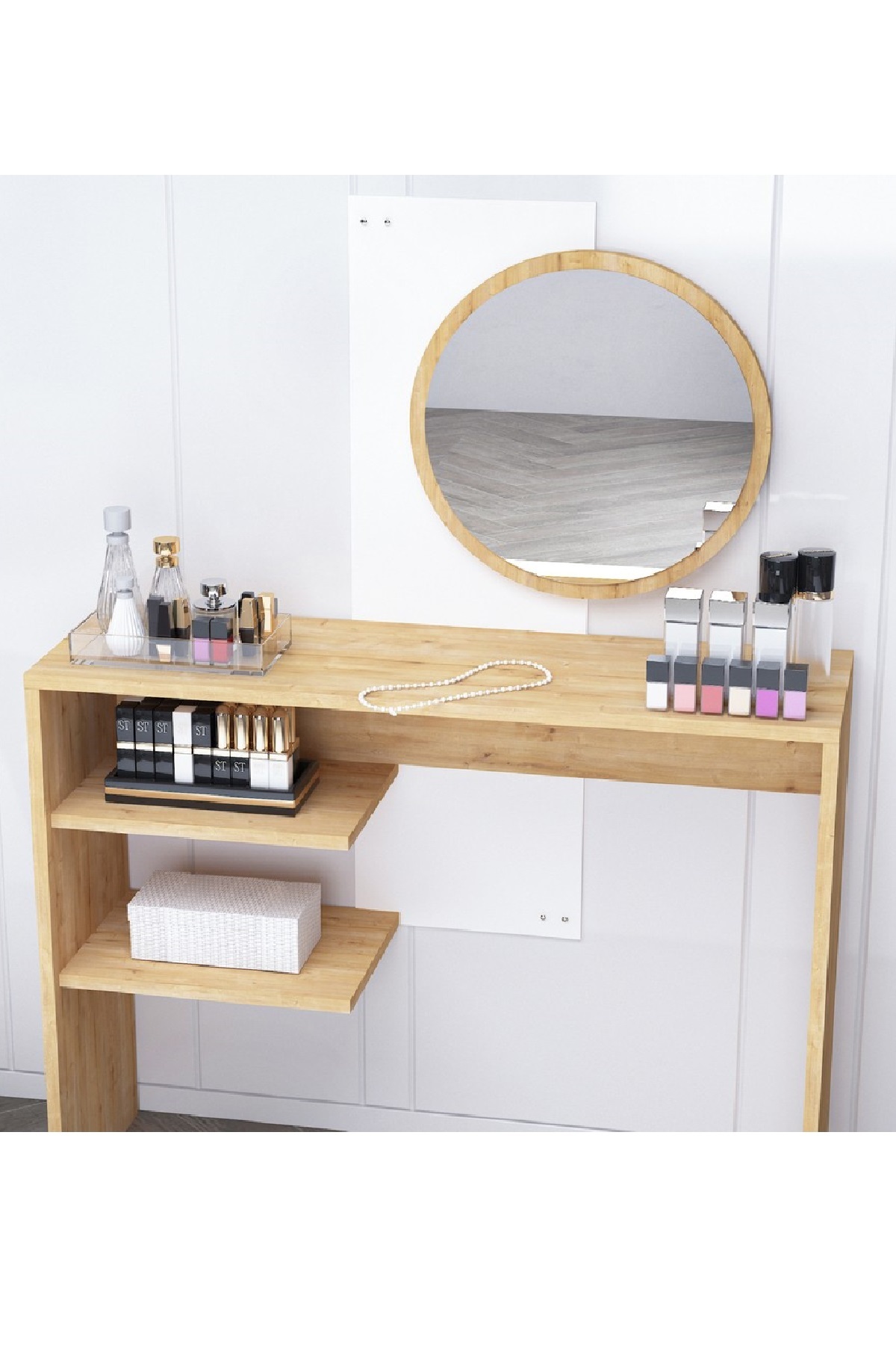Home Dekoratif Aynalı Modern Makyaj Masası Fiyatı, Yorumları - Trendyol