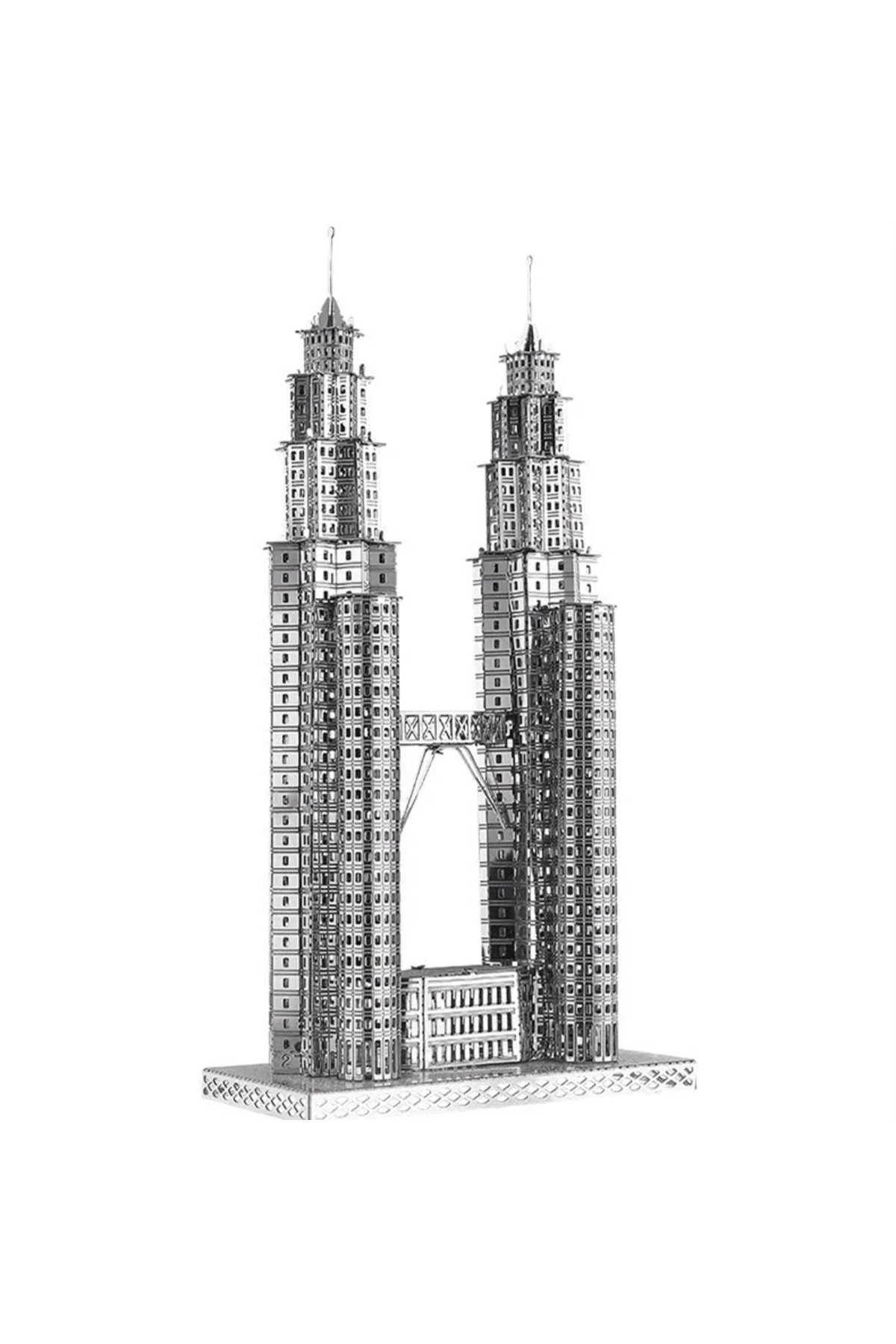 Choice Twin Towers Twin Towers 3D Metal Puzzle model kits DIY Laser Cut ...