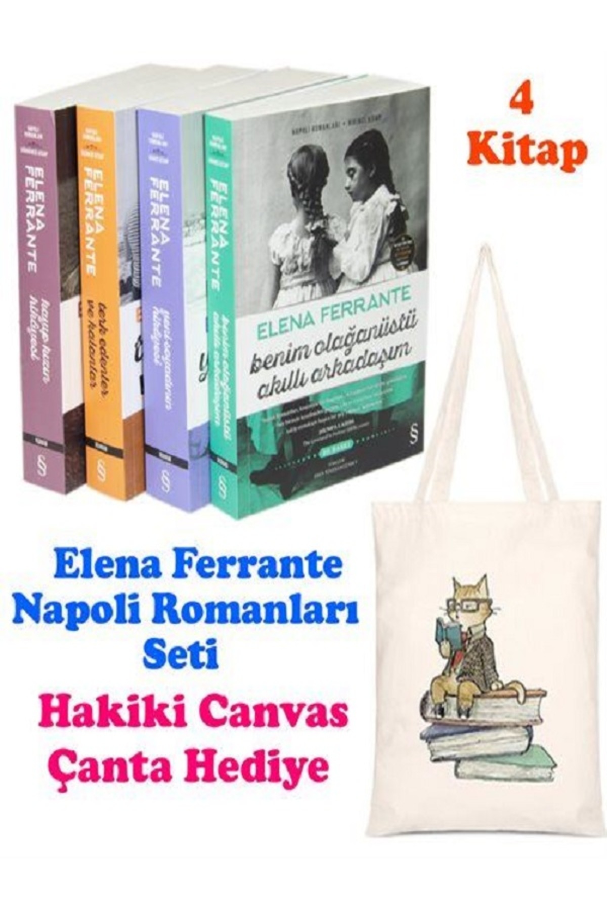 Everest Yayınları Elena Ferrante - Napoli Romanları Seti 4 Kitap ...