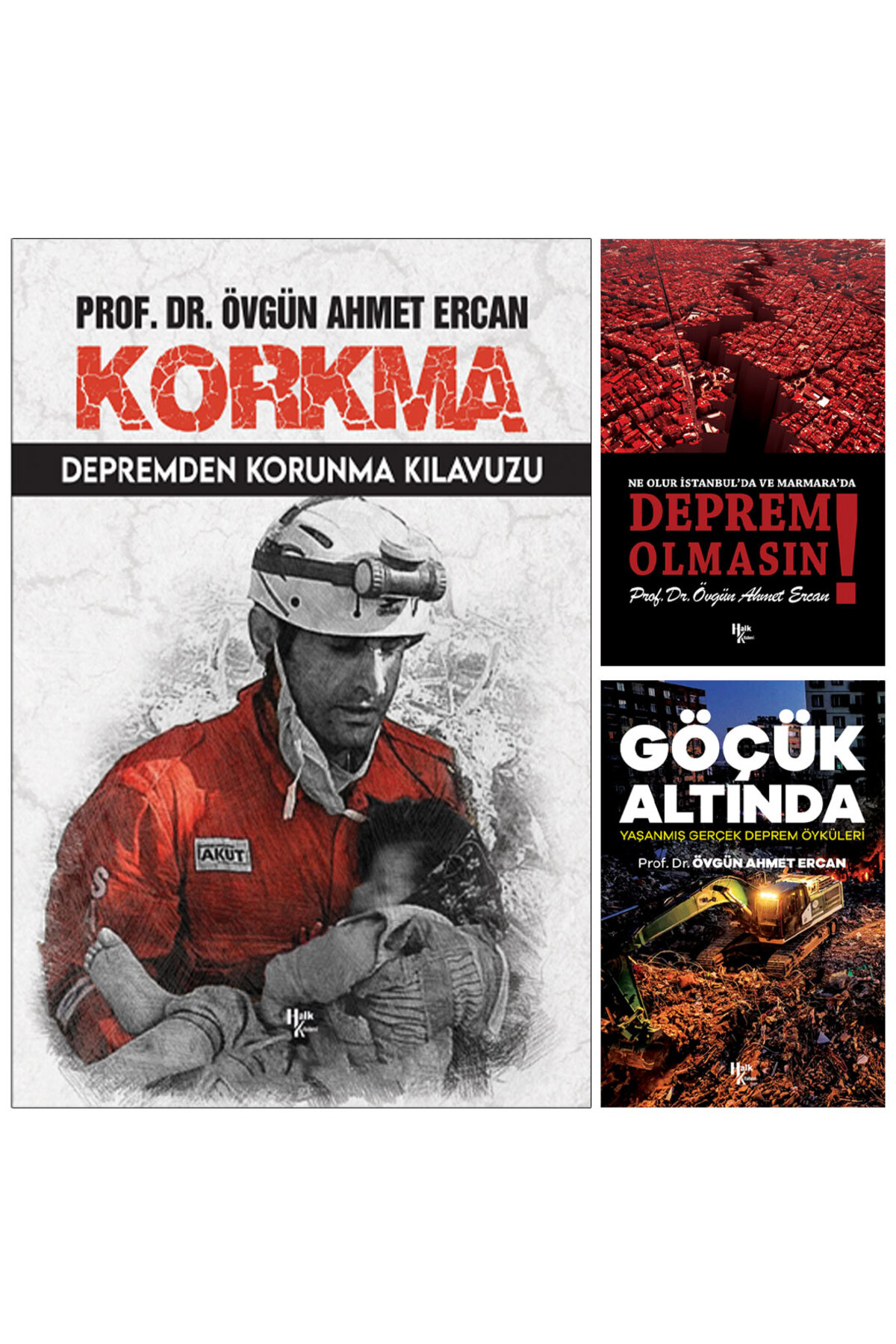 Halk Kitabevi Ahmet Ercan 3 Kitap Bir Arada - Fiyatı, Yorumları