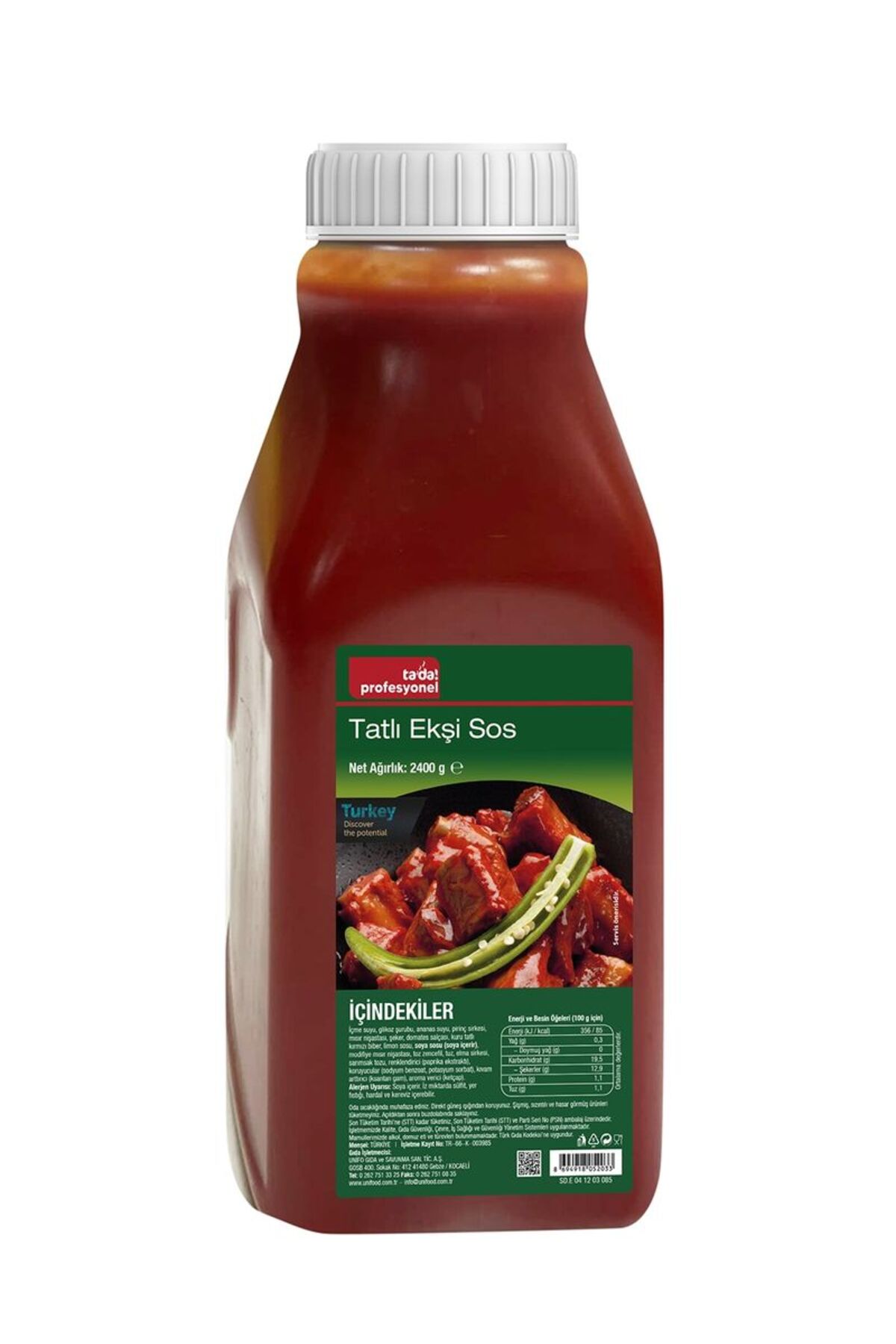 Tada Profesyonel Tatlı & Ekşi Sos 2,2 kg - Fiyatı, Yorumları