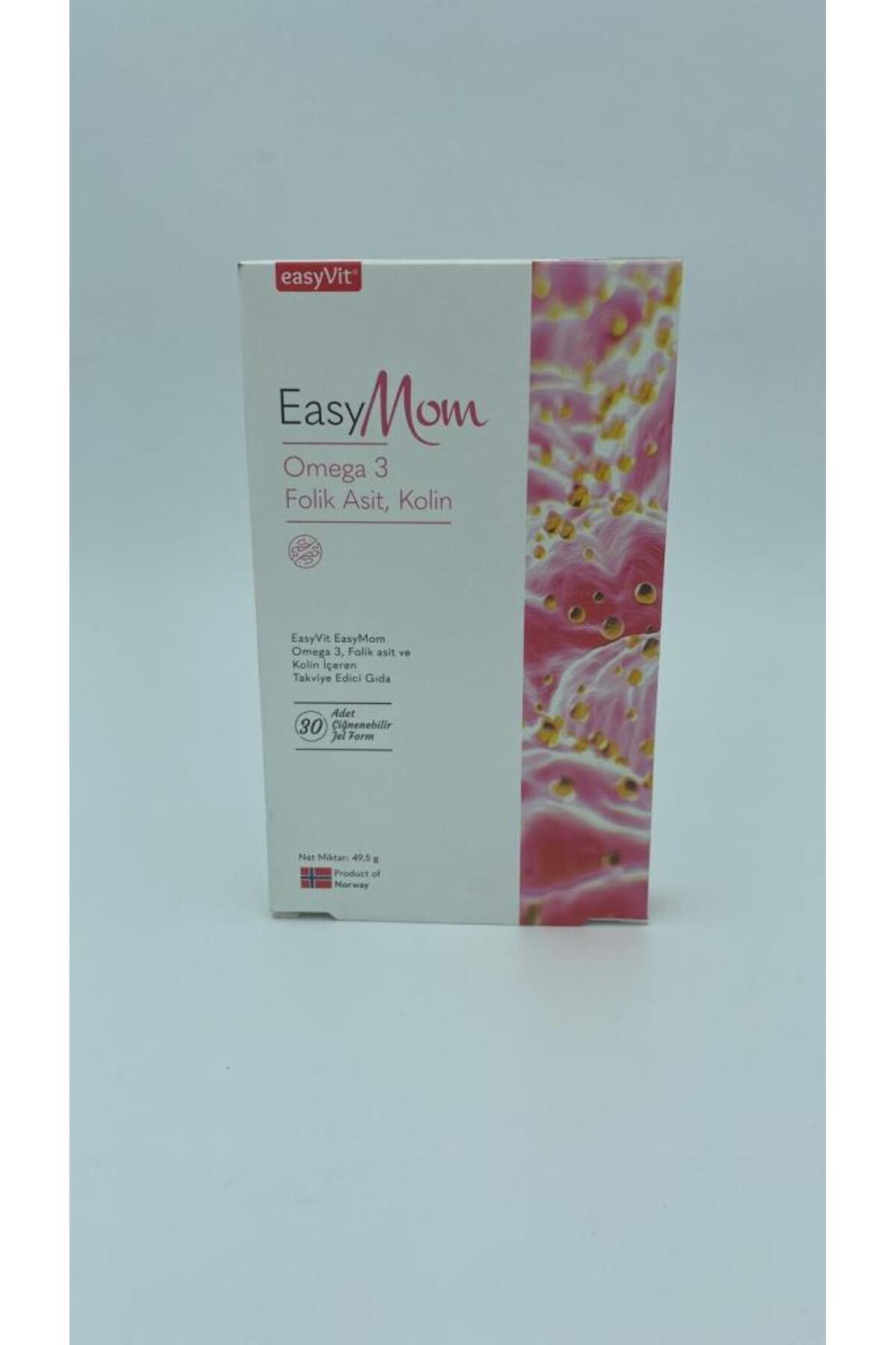 EASYVİT Easyvit Easymom 30 Çiğnenebilir Jel Form - Fiyatı, Yorumları