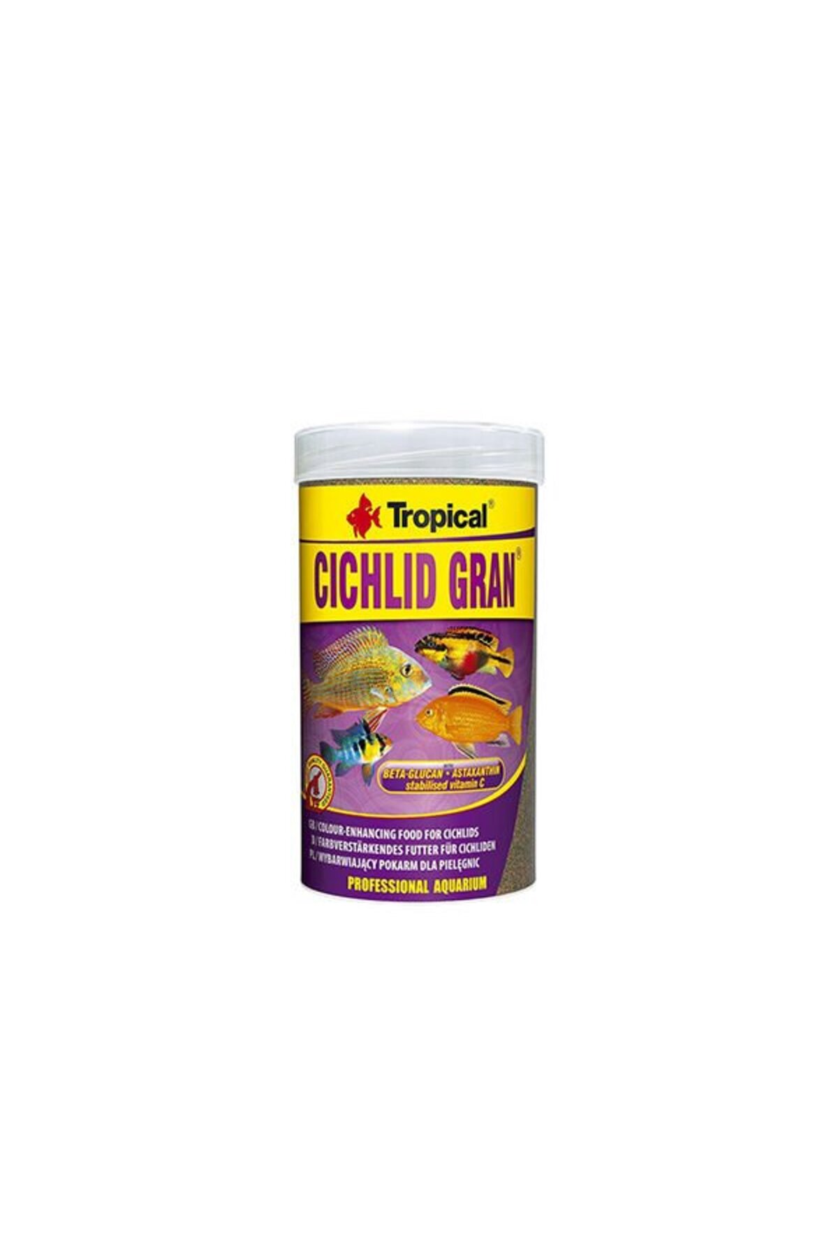 Tropical Cichlid Gran Ciklet Balıkları Için Renklendrici Granül Balık ...