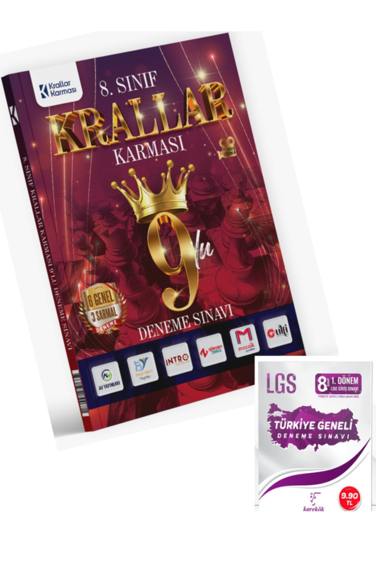 Krallar Karması 8. Sınıf Tüm Dersler 9 Lu Deneme - Fiyatı, Yorumları