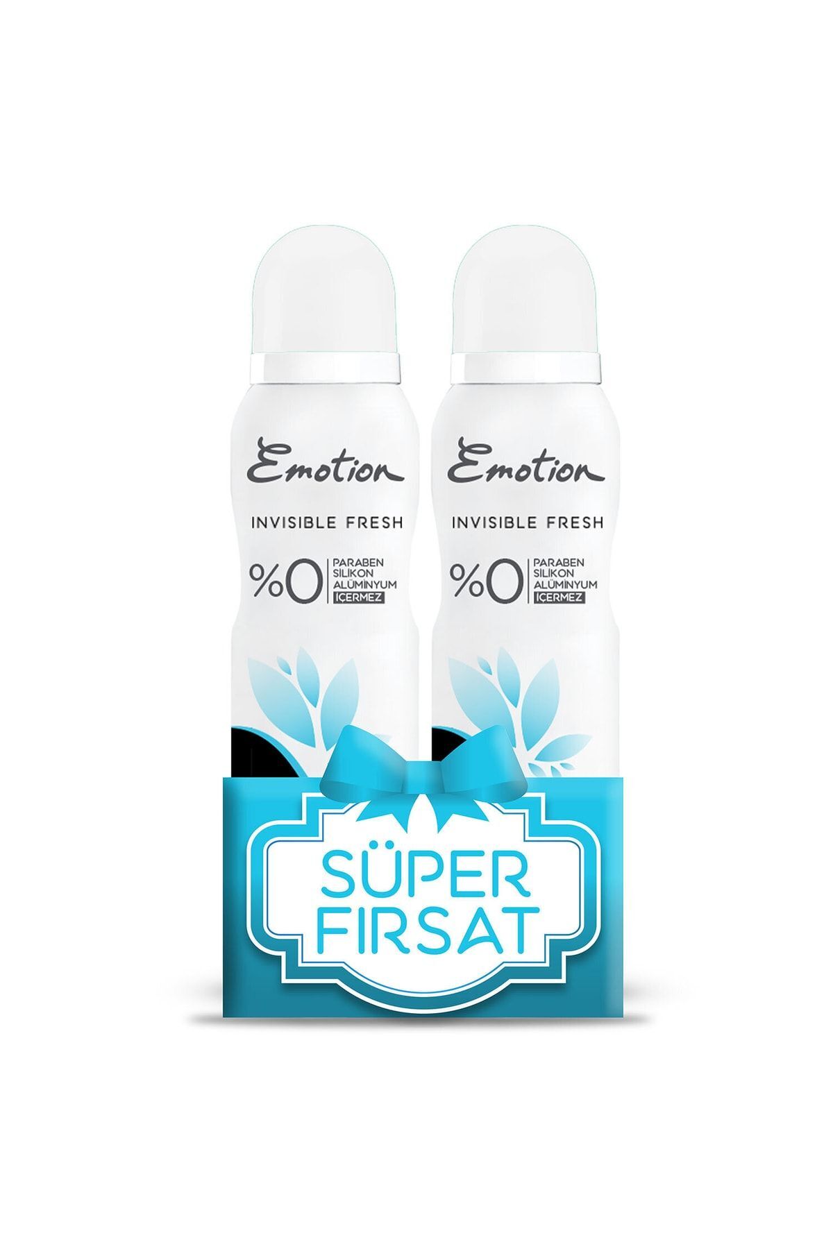 Emotion Kadın Deodorant 150 ml Invisible Fresh x2 Adet - Fiyatı, Yorumları