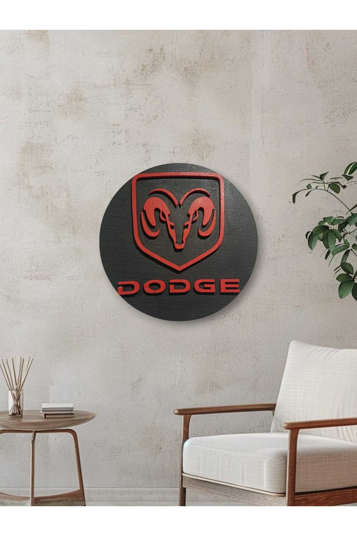 Strafor DODGE Logo 50x50 DODGE Araç Logo | DODGE Marka Logo | DODGE 3d ...