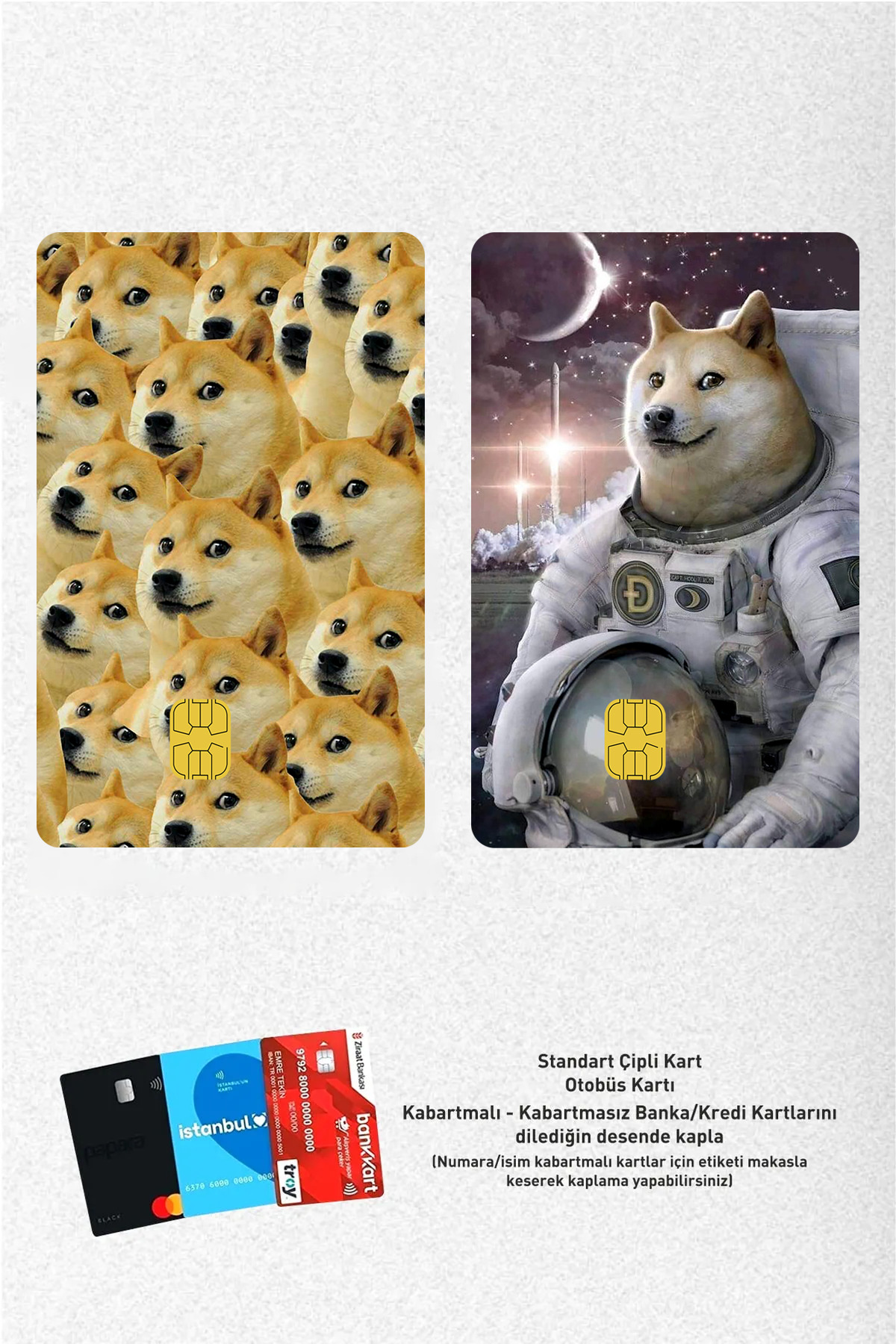 Huggy Craft Doge Coin Sarı Kafa & Astronot Giysili 2'li Papara, Kredi ...