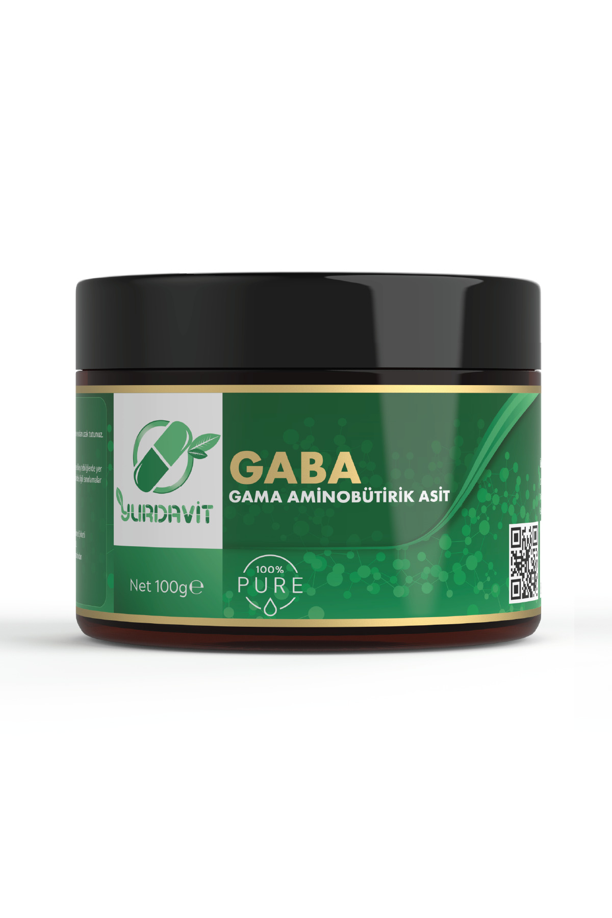 Yurdavit GABA 100 GR gama aminobütirik asit - Fiyatı, Yorumları