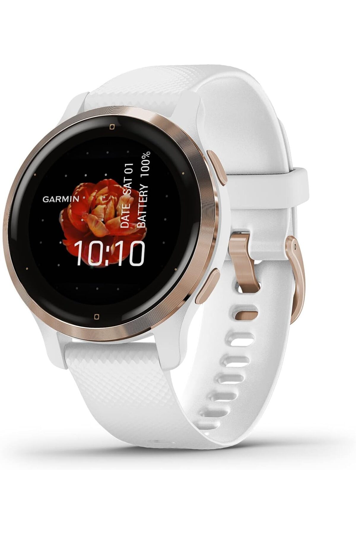 Garmin Venu 2S GPS Akıllı Saat Küçük Boy, Gelişmiş Sağlık İzleme, Rose ...
