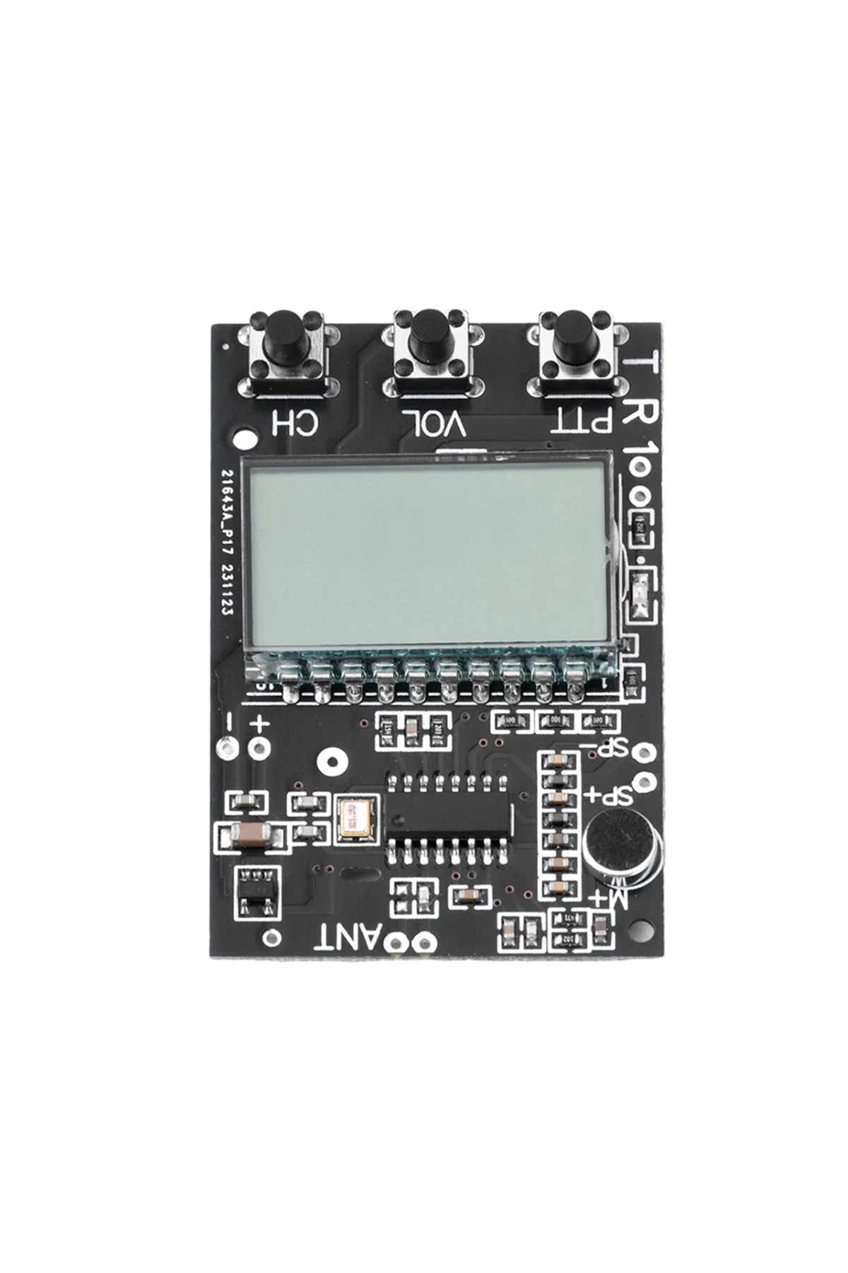 Choice Black FM Circuit Board FM Receiver Board Multi-function FM ...