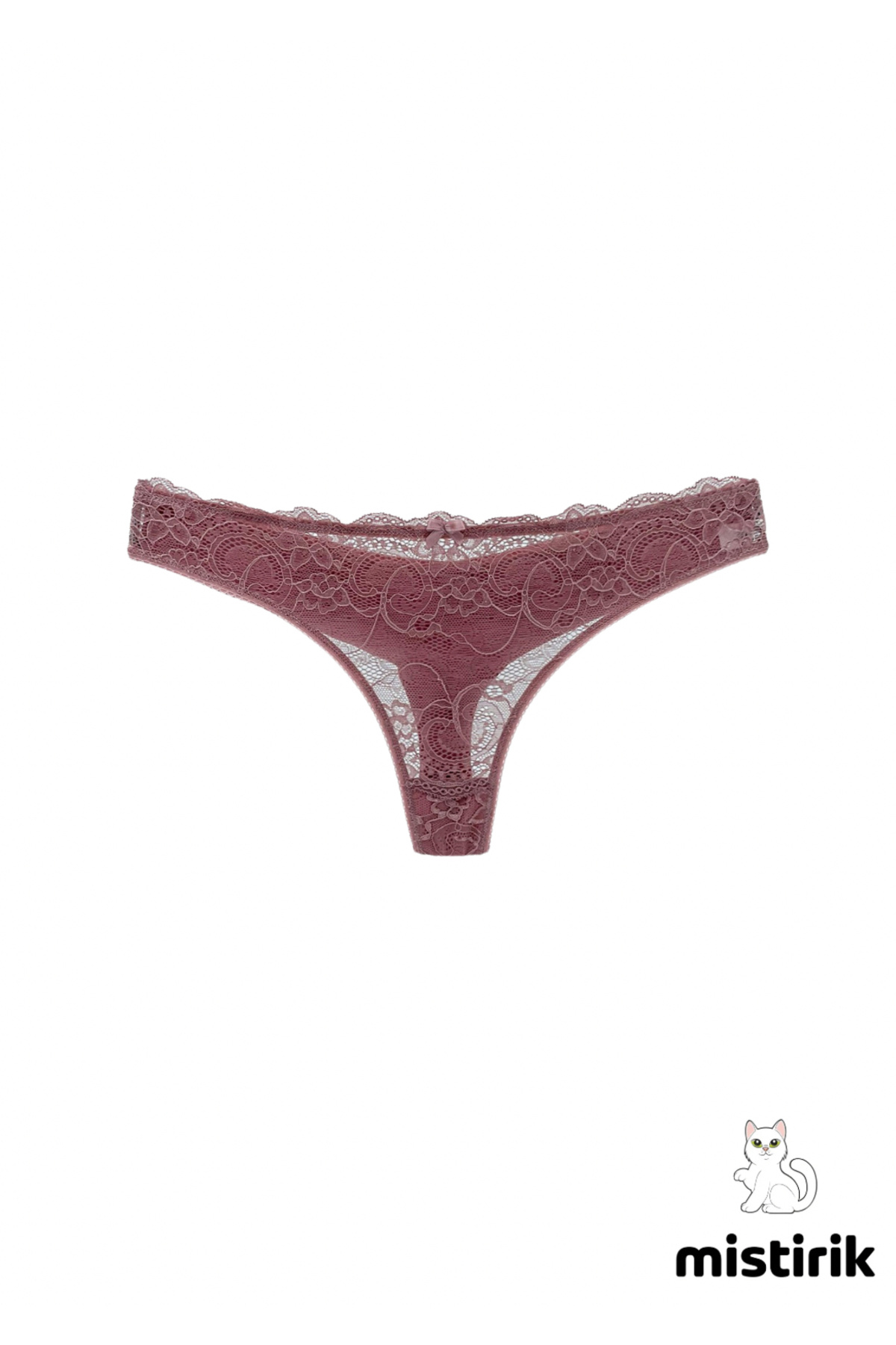 MİSTİRİK Masara Model Tanga Desenli Ve Esnek Spor Külot Pastel Pembe ...