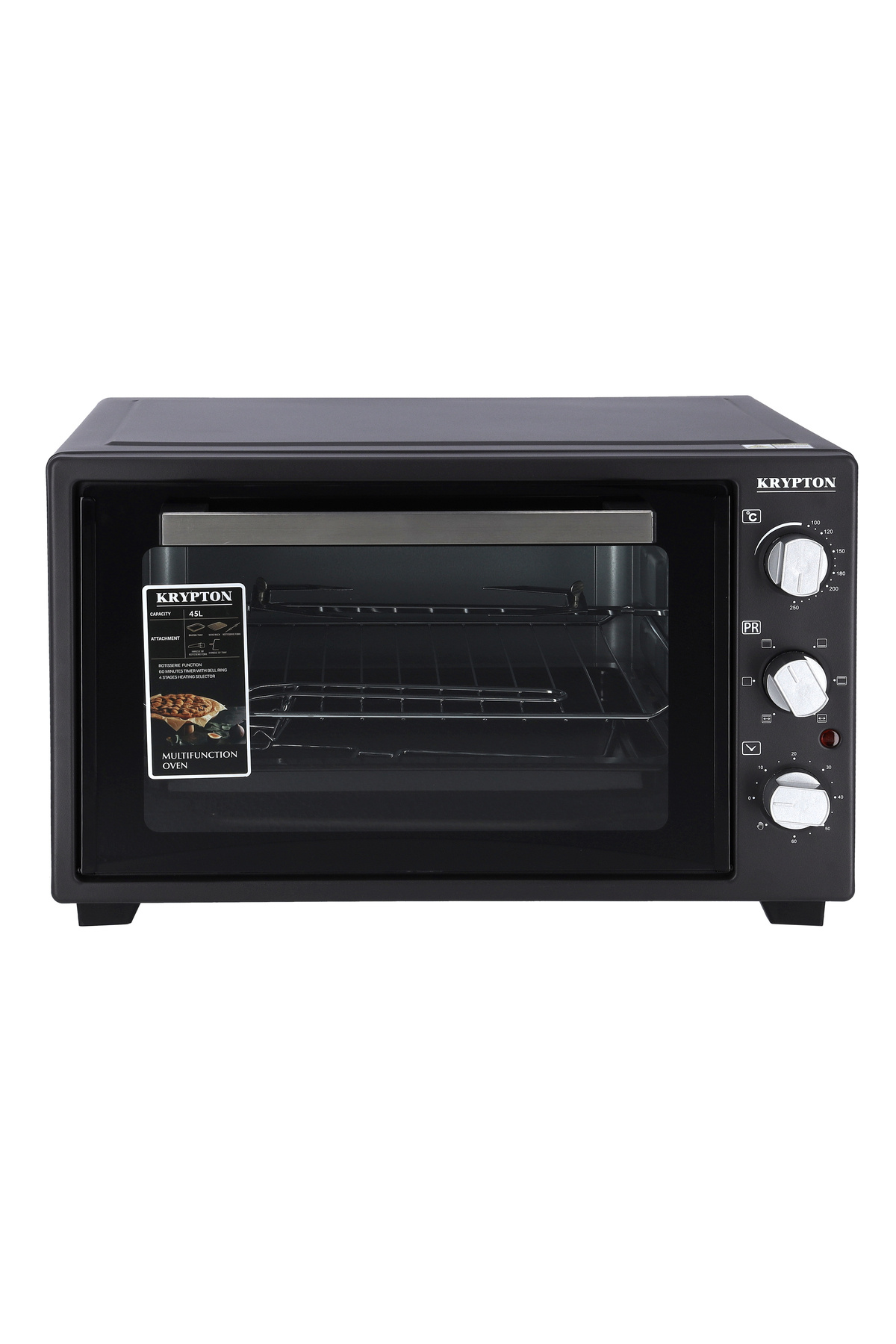 KRYPTON 45L Electric oven| Rotisserie & Grilling functions |2000W ...