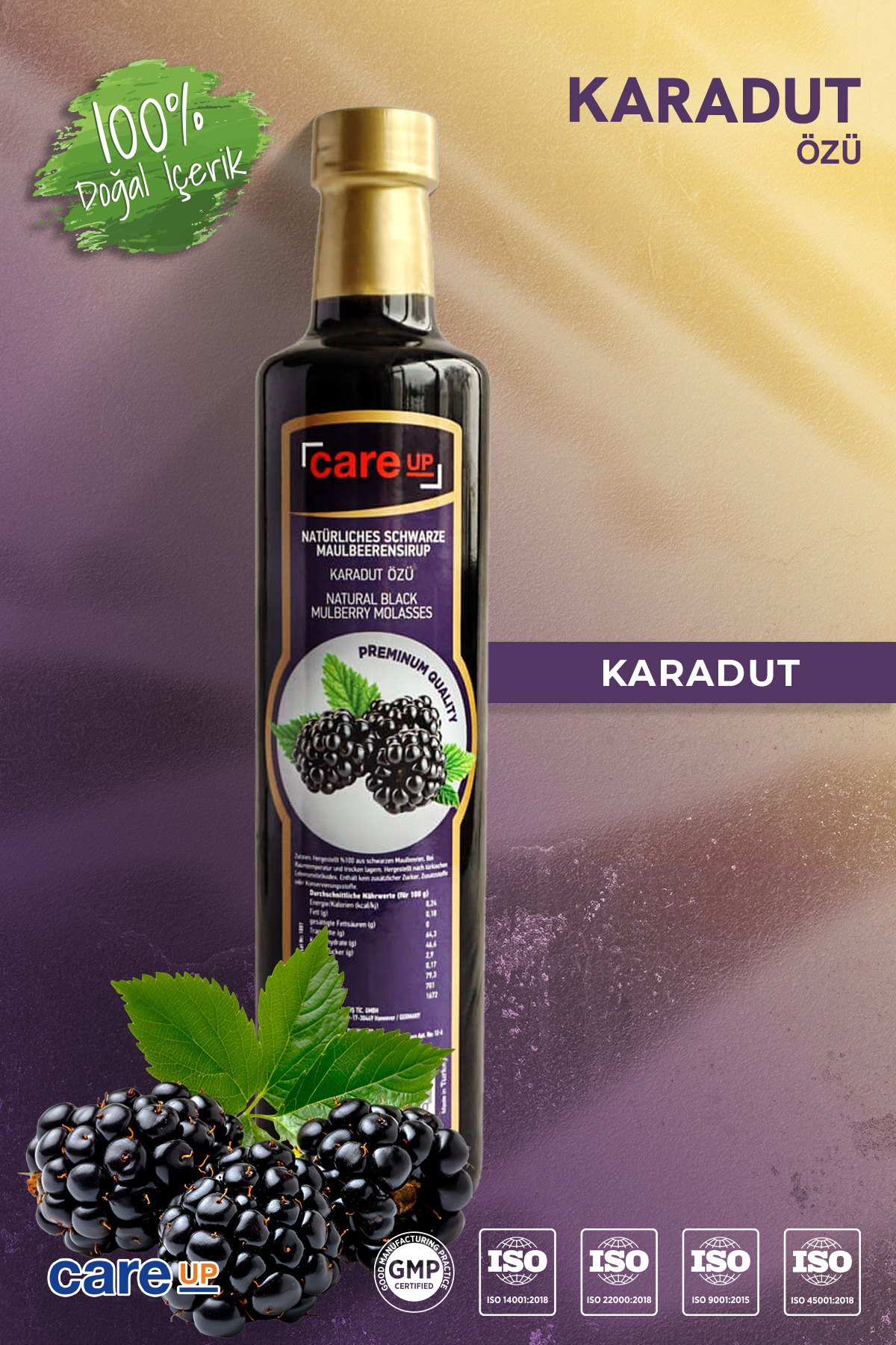 careup Organik Kara Dut Özü 700 gr - Fiyatı, Yorumları