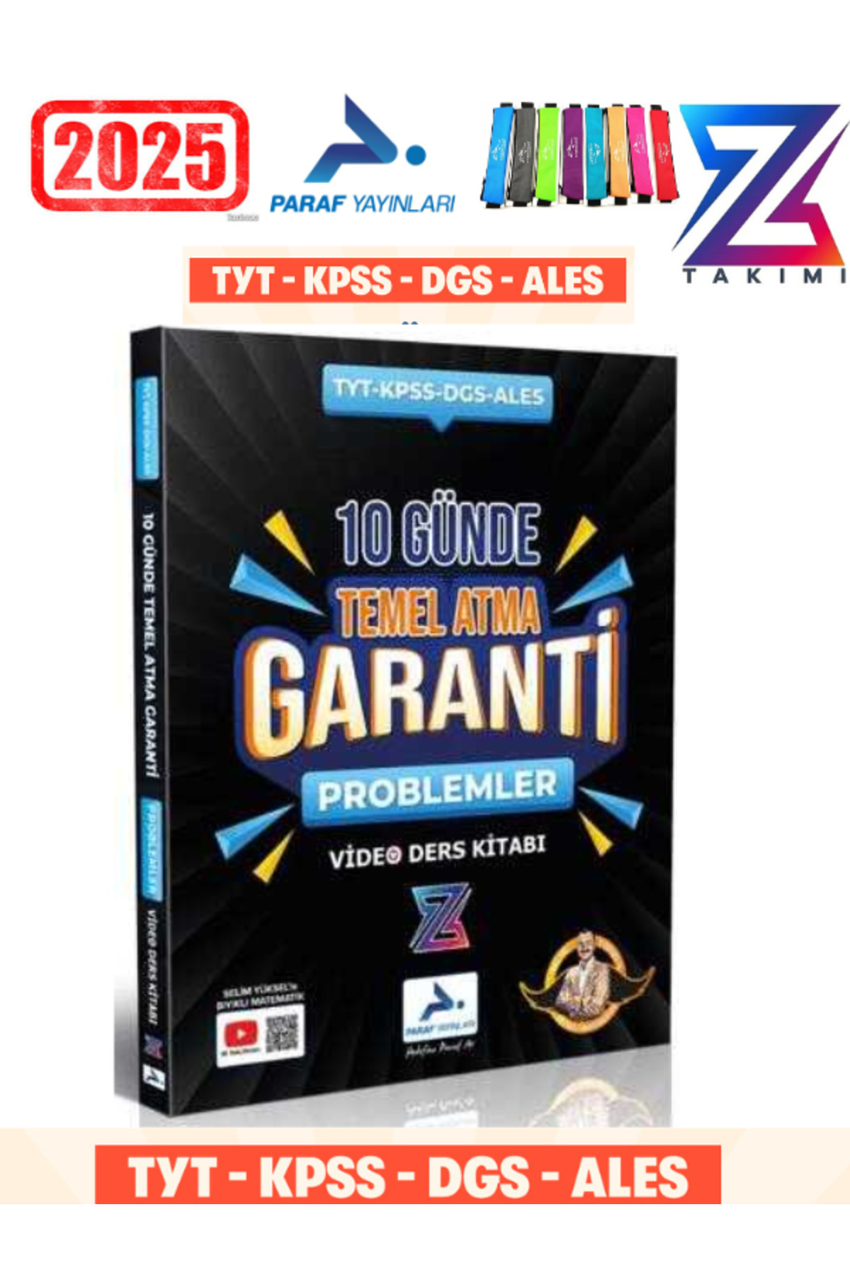 Orijinal Yayınları Paraf Yayın Z Takım Problemler 10 Günde Temel Atma Garanti Video Ders Kitabı ...