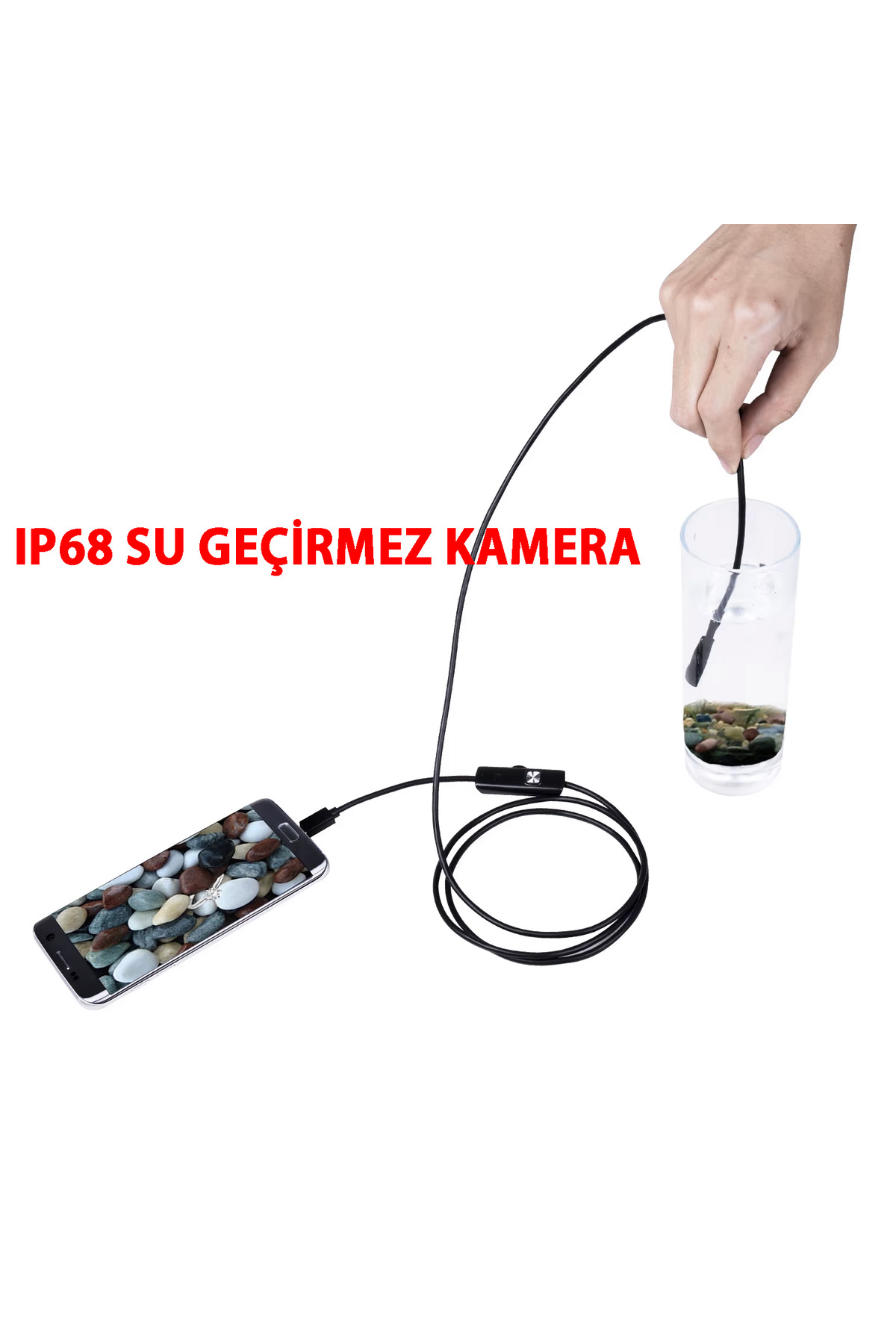 Venas 3.5 Metre su geçirmez Sert tel Kablo Yansıma yapmayan led ışık ...