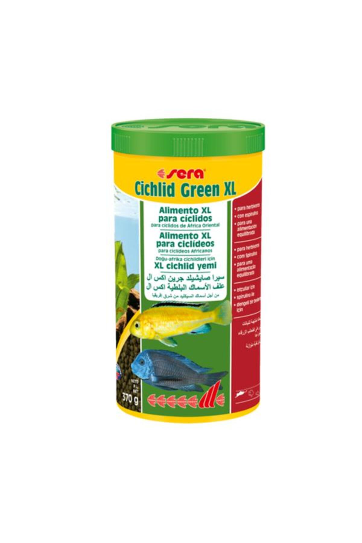 Sera Cichlid Green Xl Otçul Cichlid Yemi 1000 ml 370 gr - Fiyatı, Yorumları