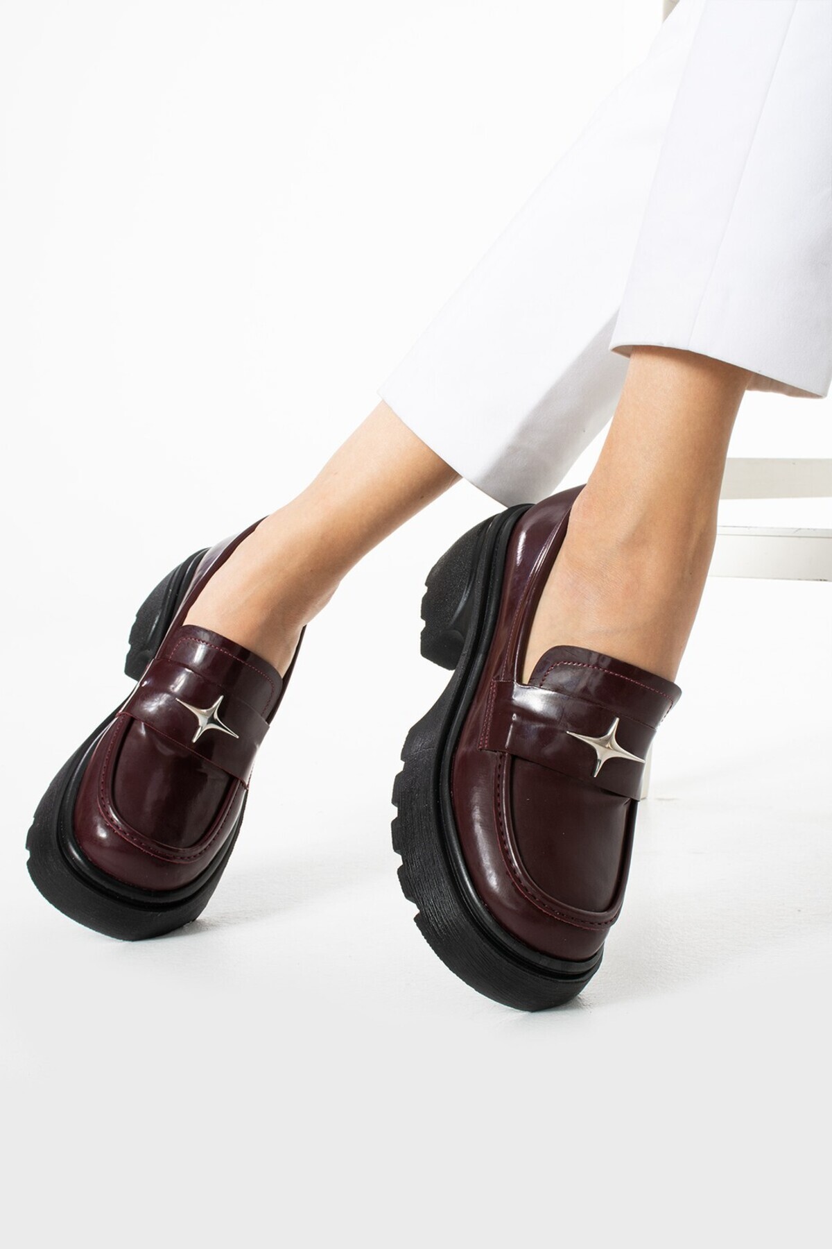 eliz Mila Model Toka Detaylı Kalın Taban Loafer - Fiyatı, Yorumları