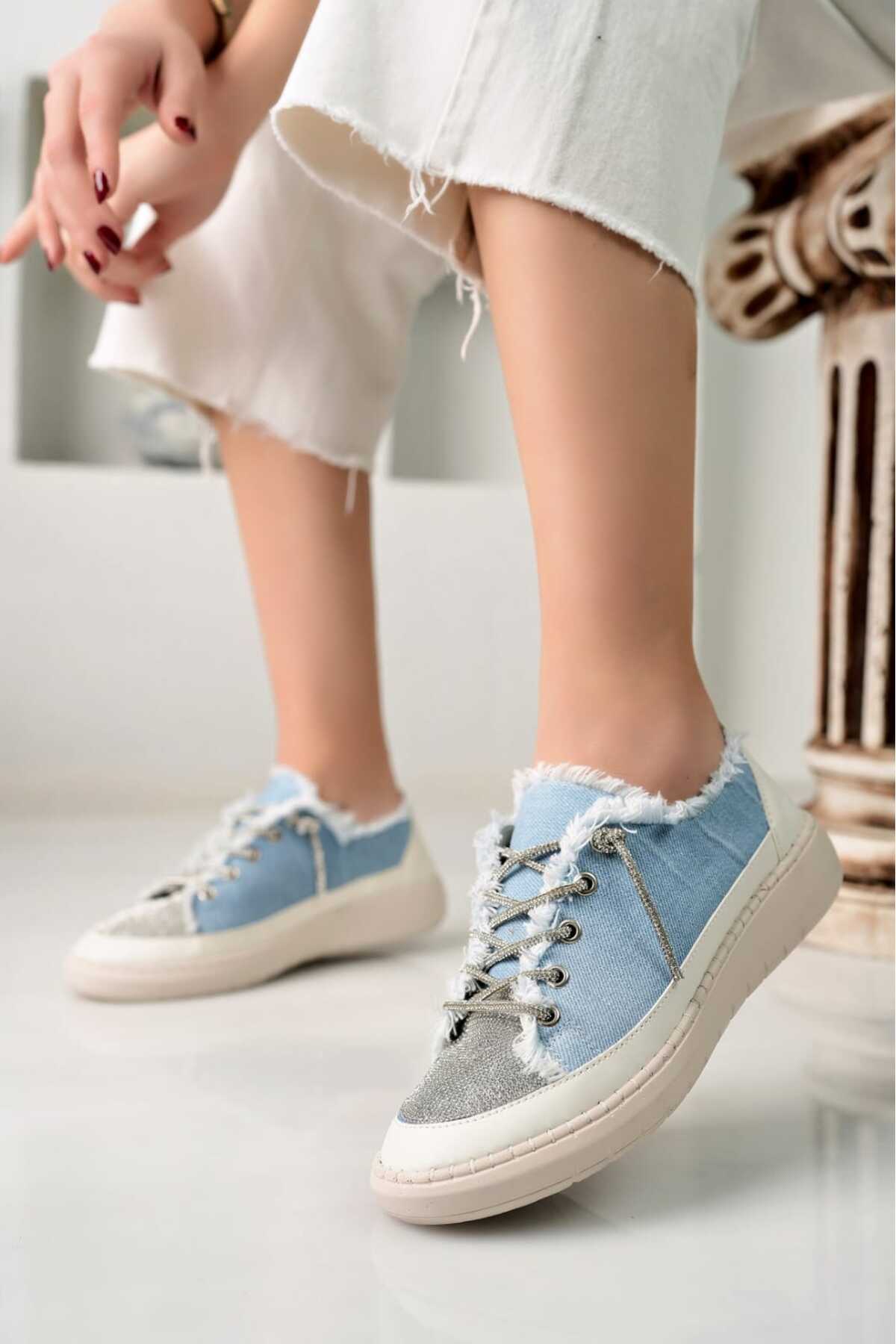 AYS SHOES TAŞLI KOT LUXURY SNEAKER Fiyatı, Yorumları - Trendyol