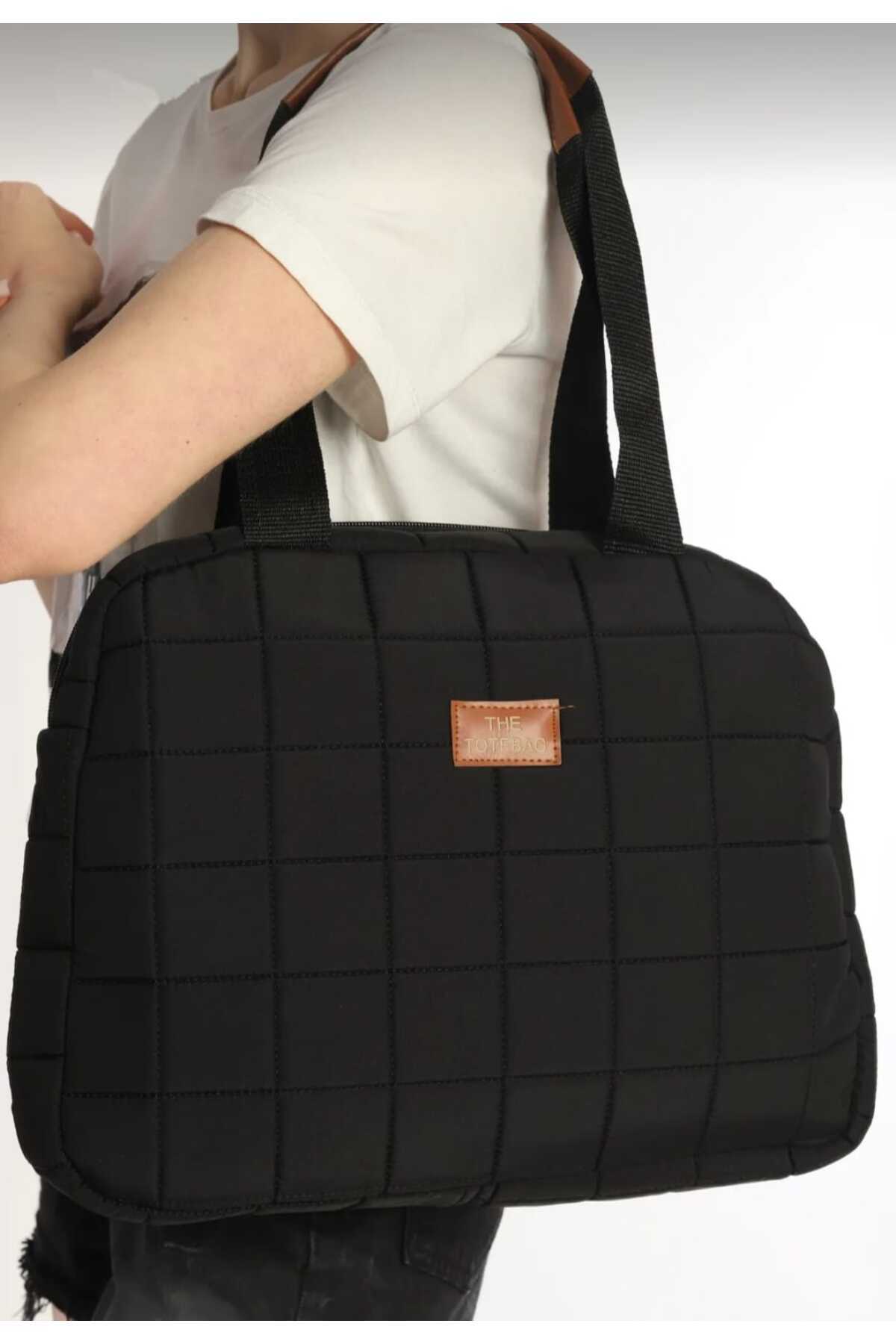 BAGS Kadın Kapitone Tote Bag Baskılı Rahat Çanta Fiyatı, Yorumları ...