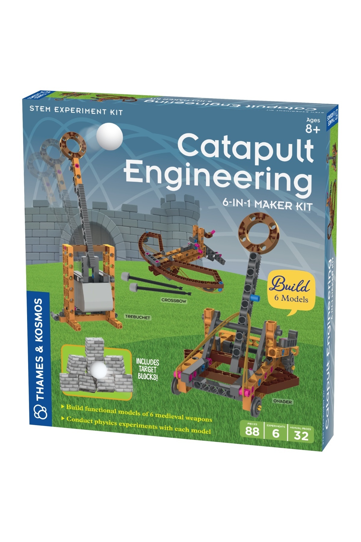 Thames & Kosmos STEM Kit Build Catapults, Thames & Kosmos, multi-play ...