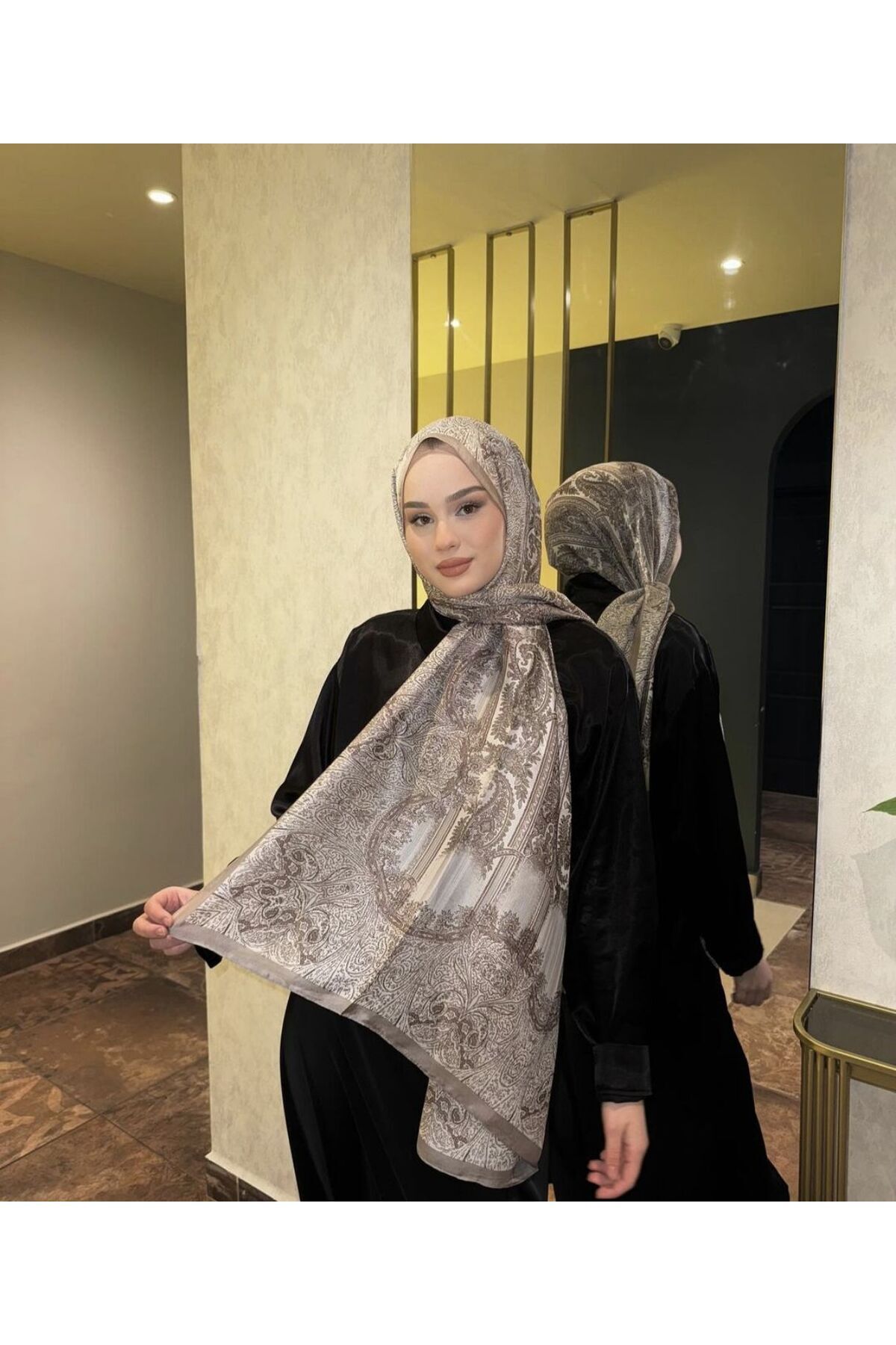 diorel DİOREL VUAL İPEK ŞAL HİNT DESENLİ VİZON - Fiyatı, Yorumları