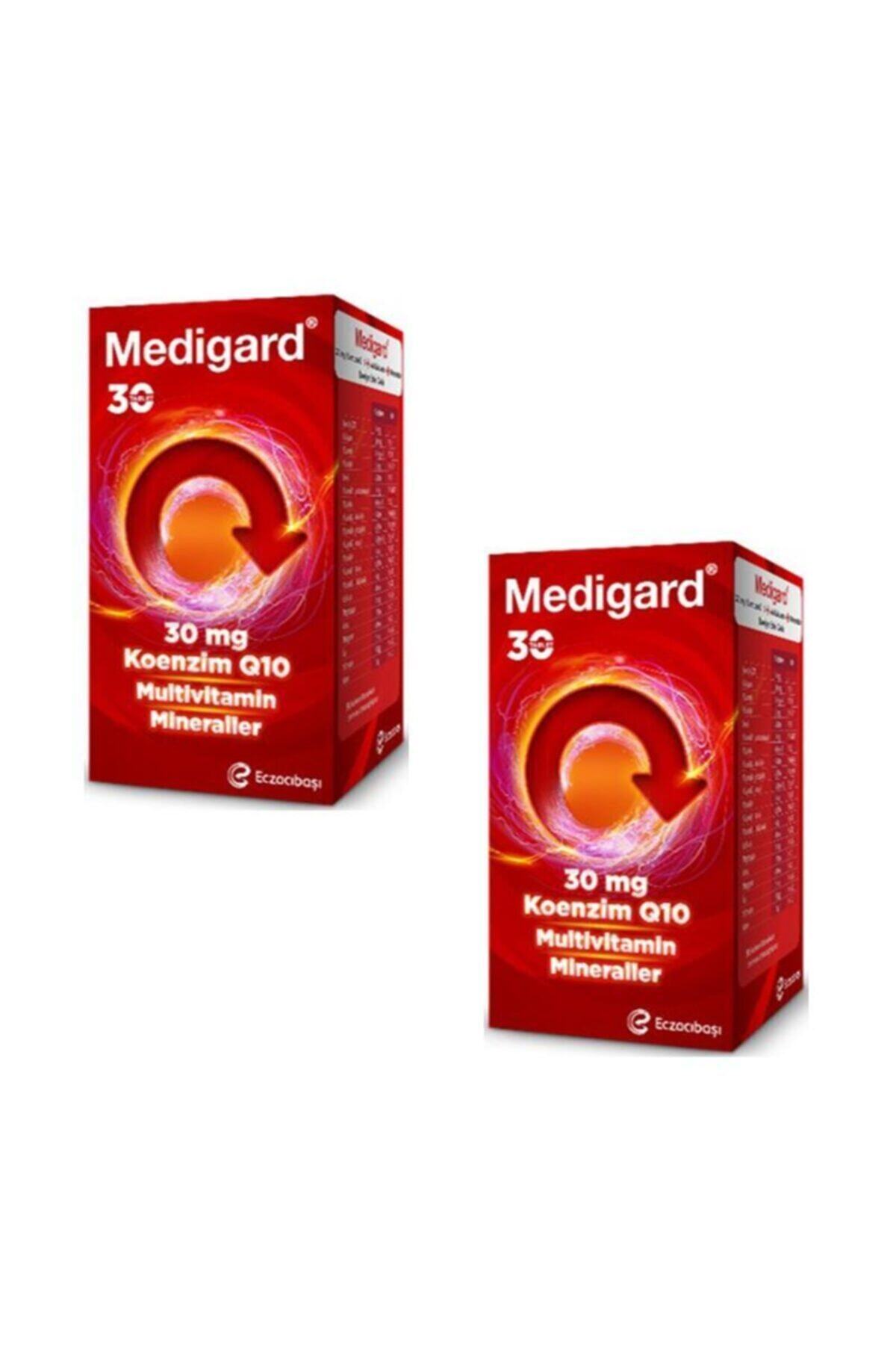 MEDİGARD Medigard 30 Tablet Vitamin Mineral Koenzim Q10 2 Adet - Fiyatı ...