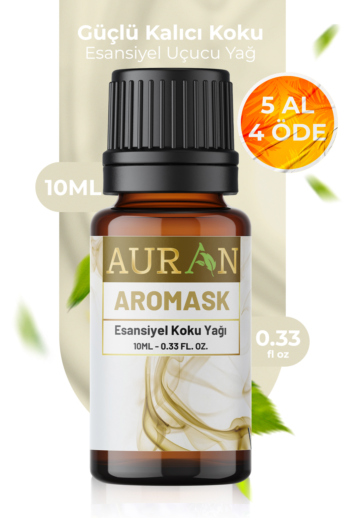 AURAN Aromask Esansiyel Uçucu Koku Yağı Ortam Kokusu Doğal Yağ Sihirli ...