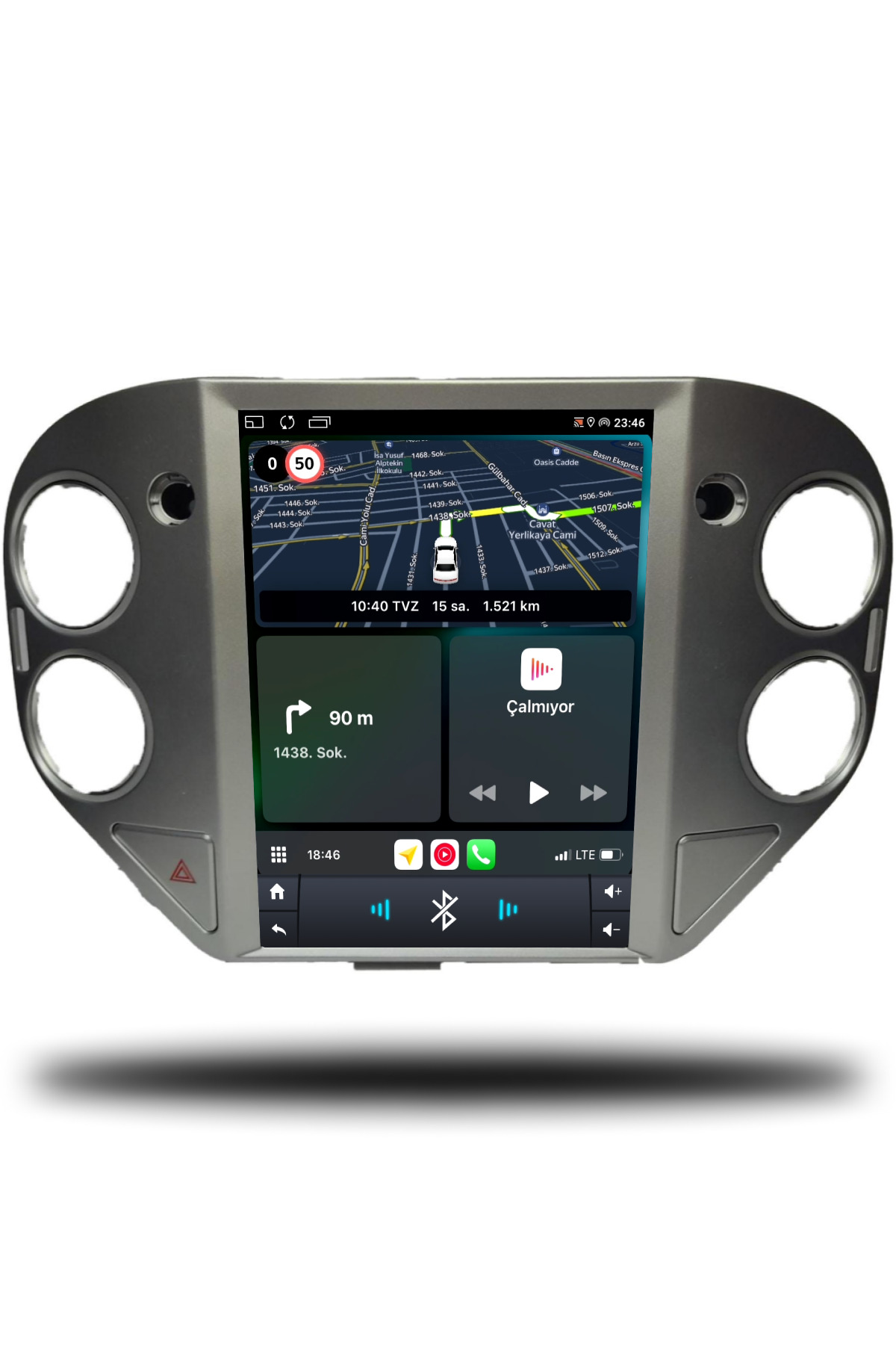 MarTechno Volkswagen Tiguan Tesla 2008-2016 Uyumlu Android Multimedya ...