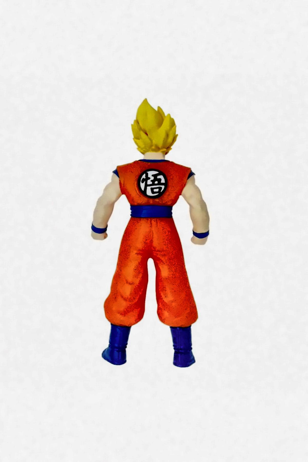 OMZ Dragon Ball Stretch Figür 15cm - Super Saiyan Goku Kız Çocuk ...