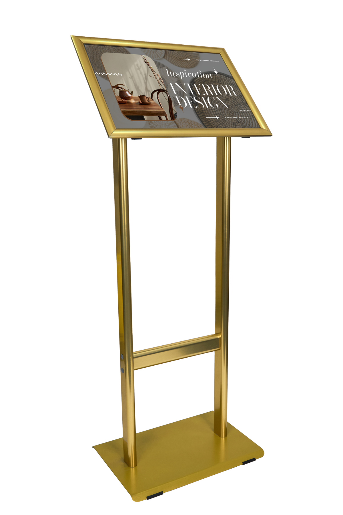 DESMARK B3(35x50) Gold Sac Taban Çift Ayaklı Menü ve Bilgilendirme ...
