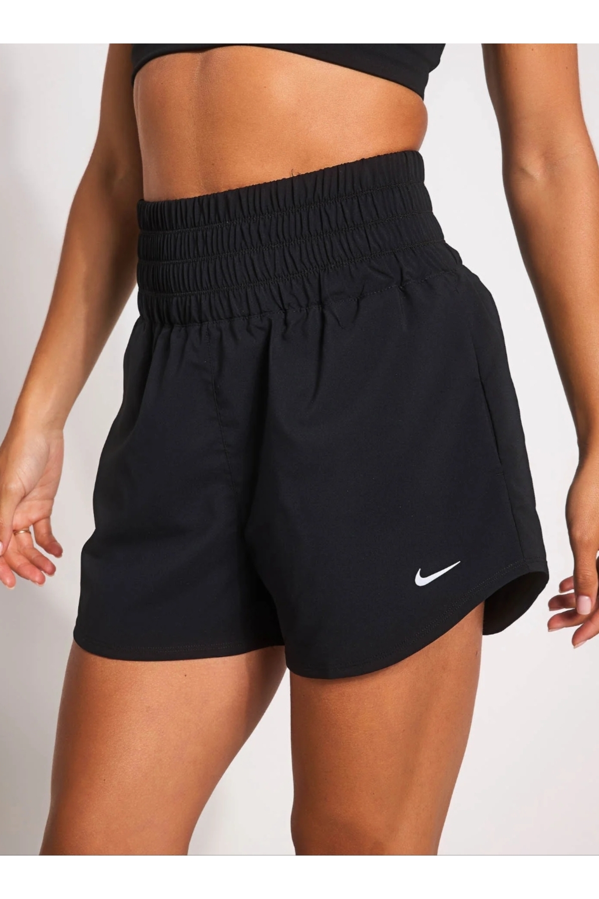 Nike One Dri-Fit Ultr High Rise 3 Br Kadın Siyah Şort DX6642-010 ...
