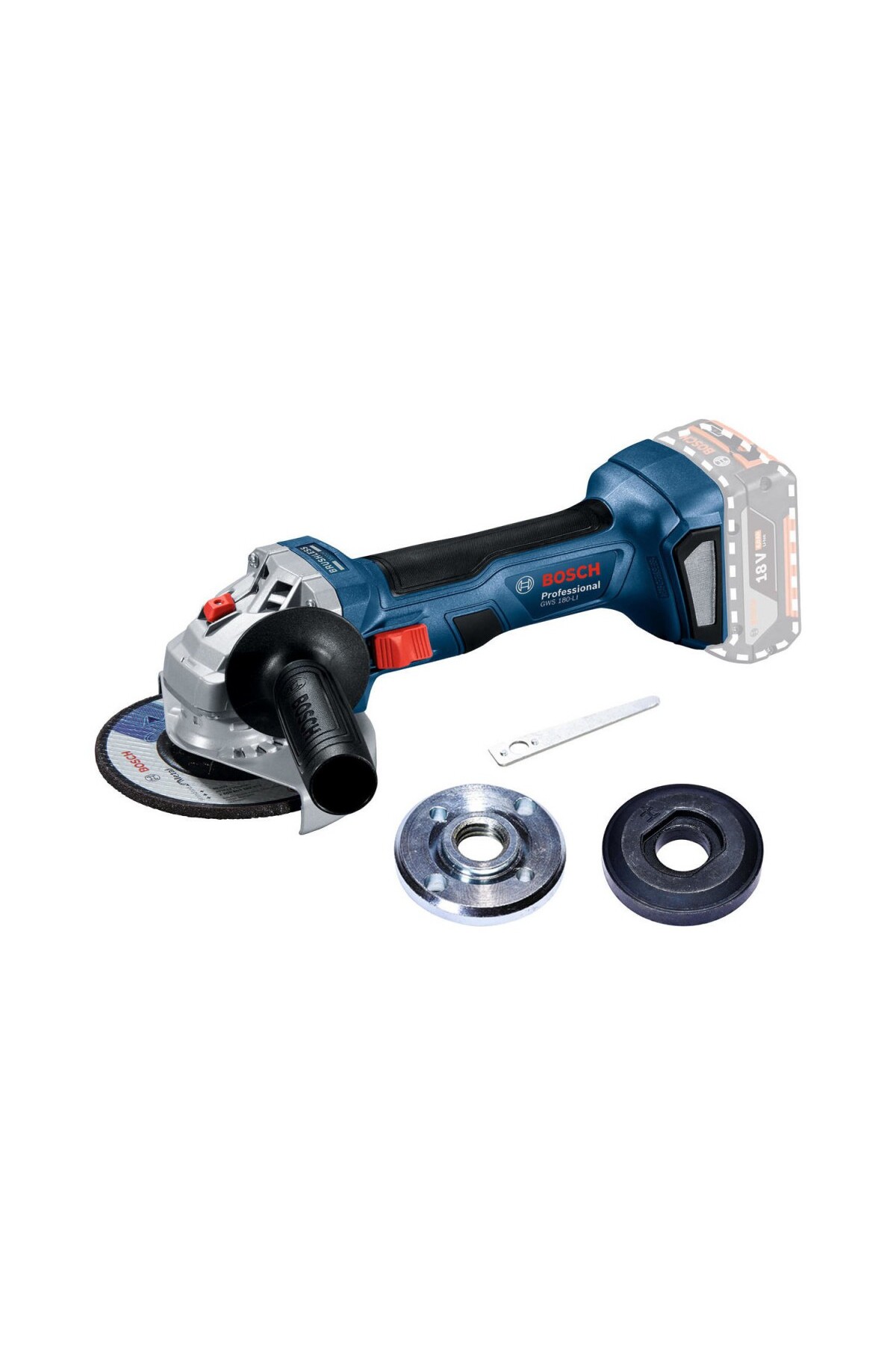 Bosch Gws 180-lı Akülü Taşlama Makinesi (akü Ve Şarj Cihazı Dahil ...