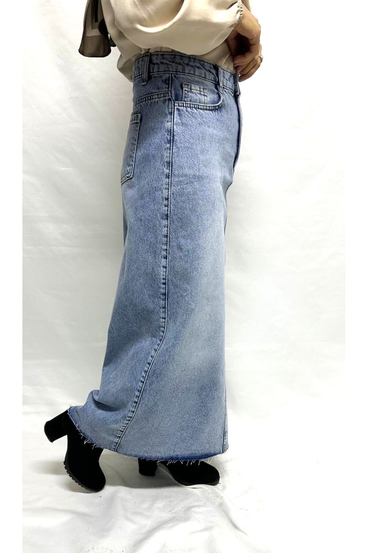 Ede Tekstil UZUN JEANS ETEK KAR YIKAMA Fiyatı, Yorumları - Trendyol