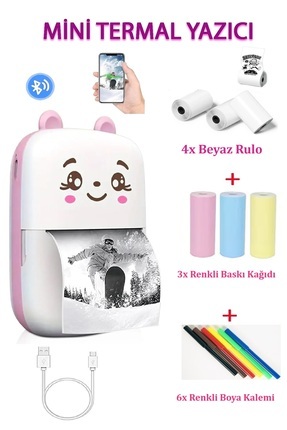 Mini Lazer Yazıcı 📄 - Taşınabilir ve Hızlı Çözüm