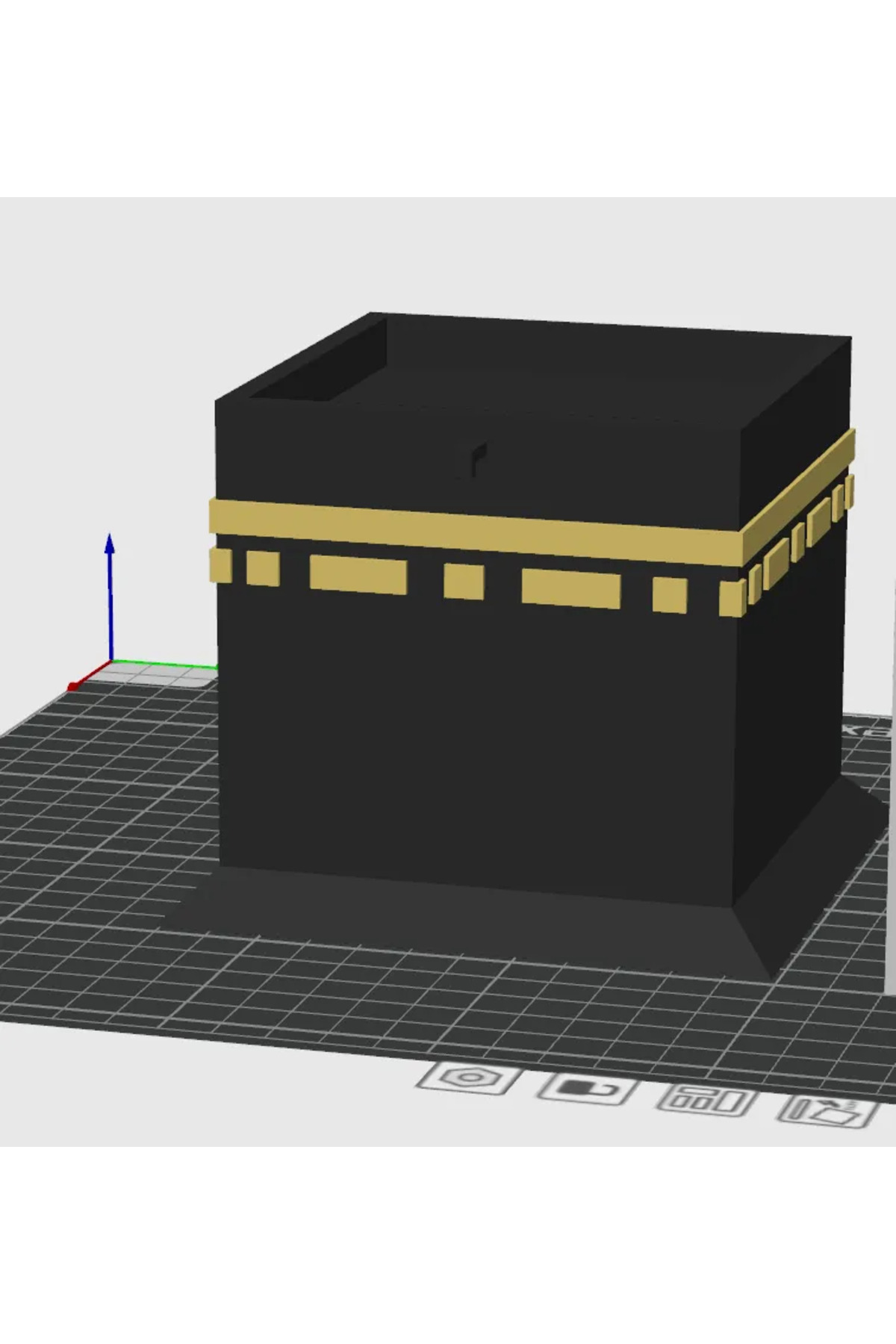 FEEL 3D Baskı Kâbe Maketi – Dekoratif ve Anlamlı Tasarım - Fiyatı ...