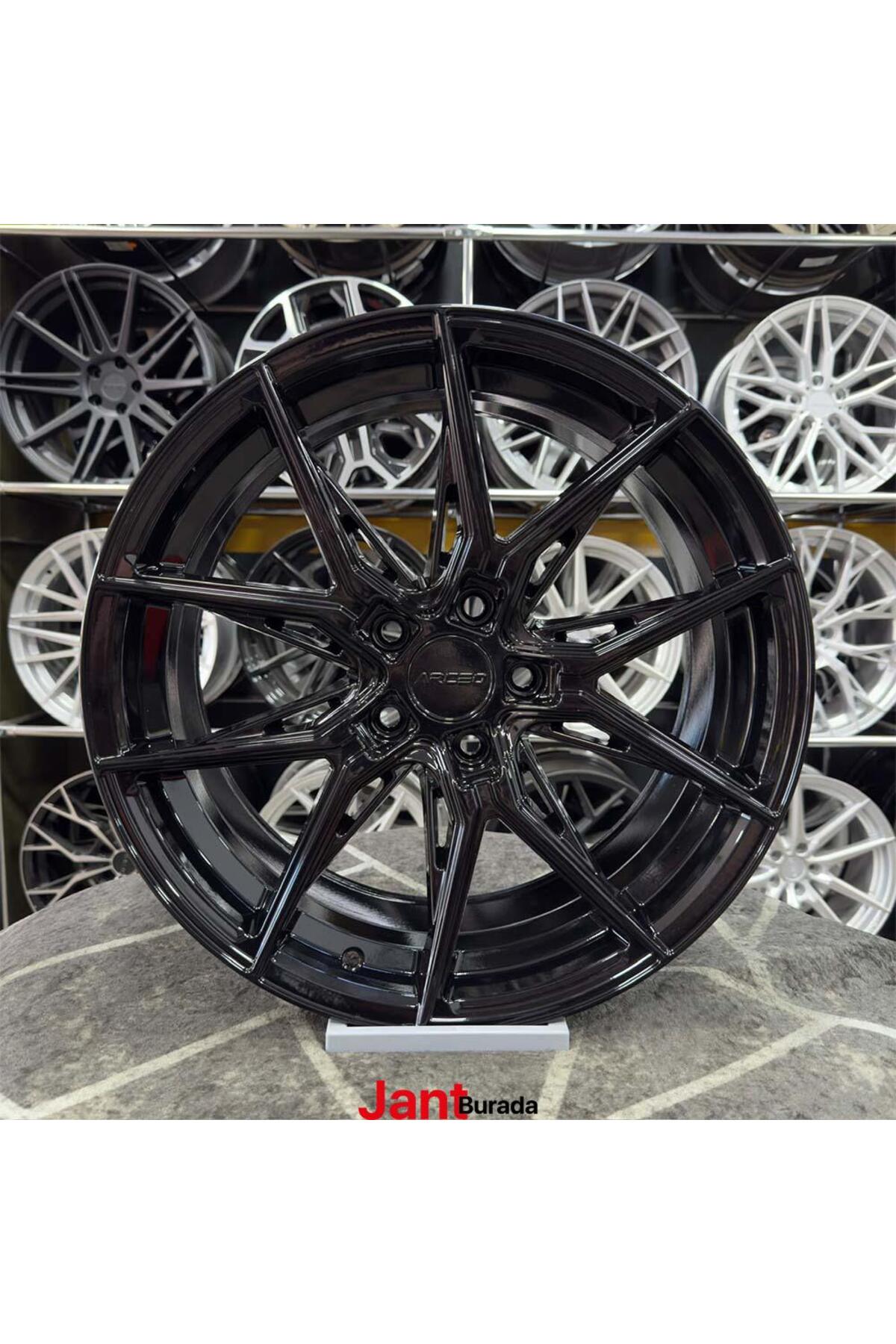 Kormetal 20" (inç) 5x114.3 ARCEO MARSEİLLE BLACK 9-10 OFSET Jant Modeli ...