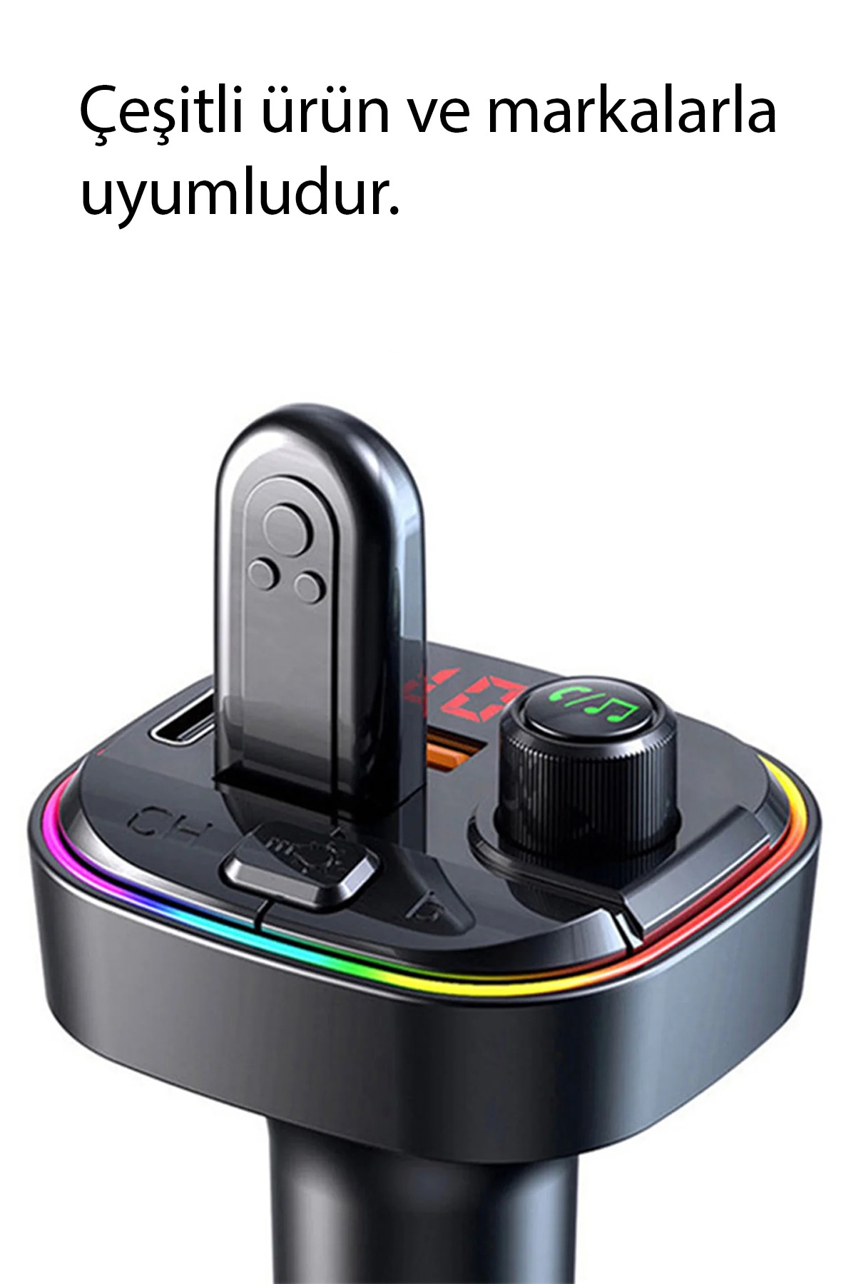 Factorial Fm Transmitter Cihazı Radyo Mp3 Müzik Çalar Cihazı Bluetooth ...