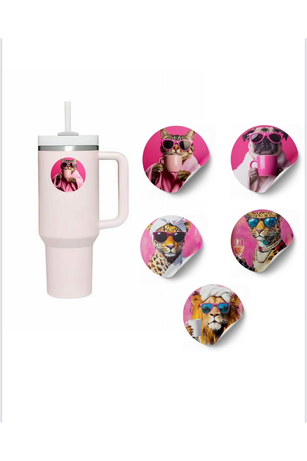 HandMadeBuy Sticker, Termos Sticker , Laptop Sticker, Eşya Stickerı (5 ...