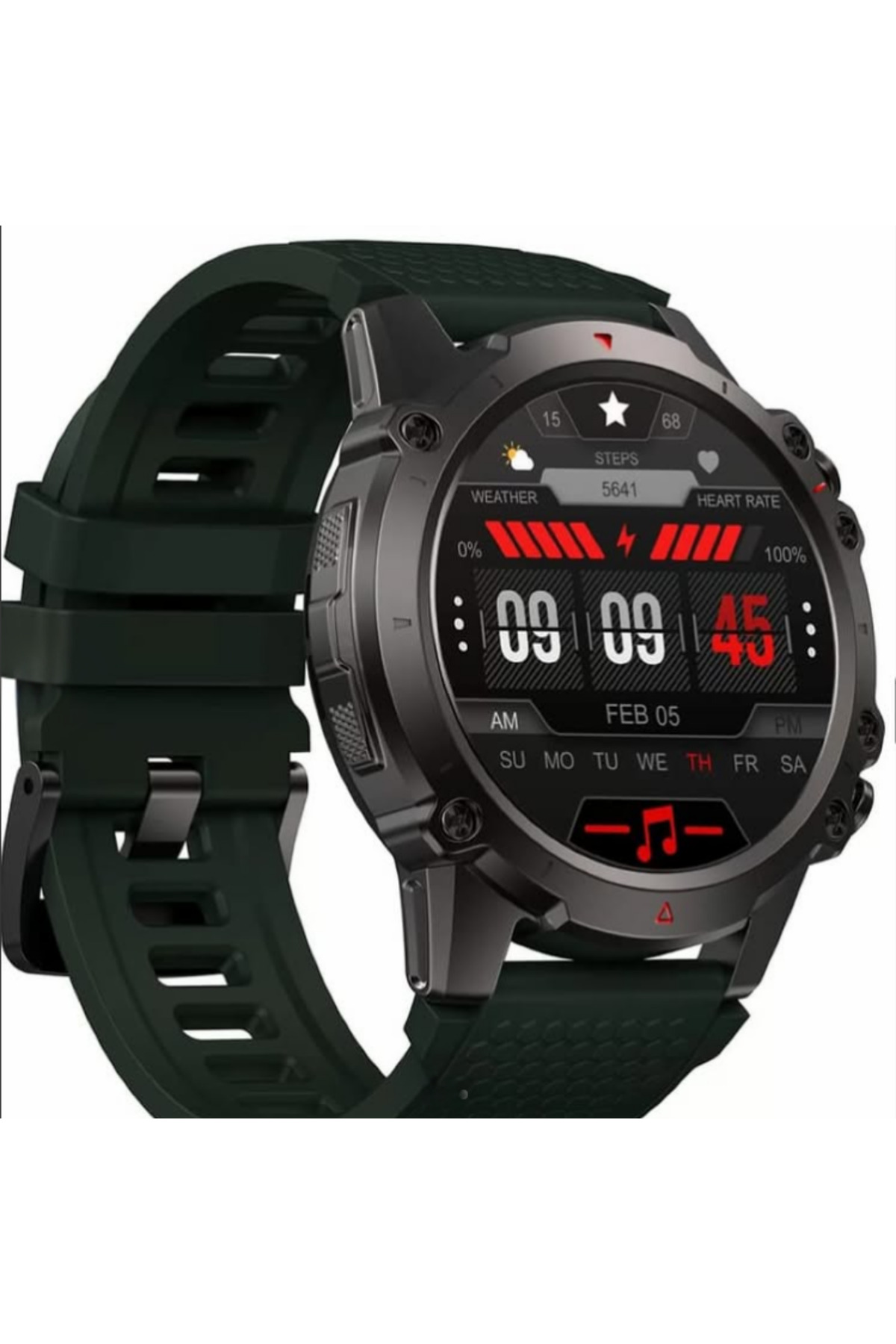 MERİ TECH Rw35-sw65 Amoled Ekran 3 Kordon Android Ios Harmonyos Uyumlu ...