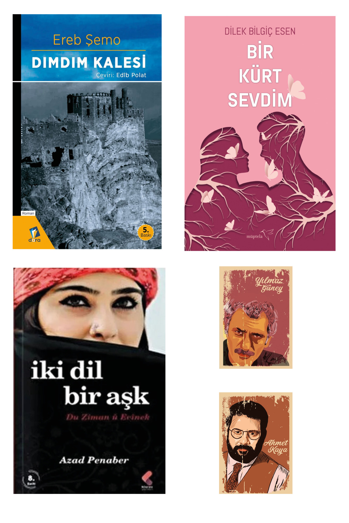 Dara Yayınları Bir Kürt Sevdim - Dımdım Kalesi - İki Dil Bir Aşk - Azad ...
