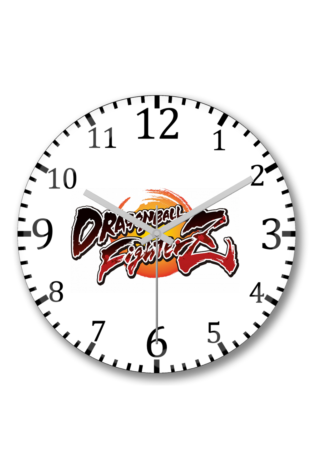 BASKI DÜNYASI Dragon Ball Fighter Wall Clock Curved Real Glass- Trendyol