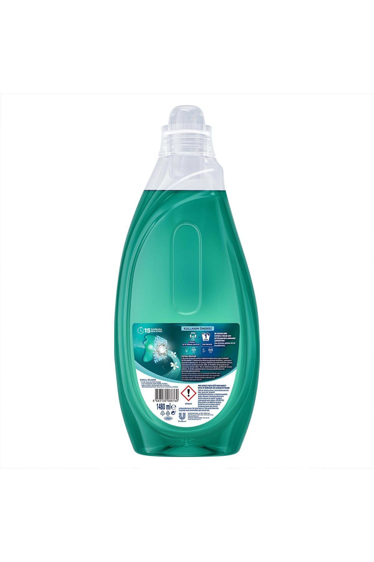 Omo Express Fresh Beyaz Ve Renkliler 1480 ml X4 Adet - Fiyatı, Yorumları