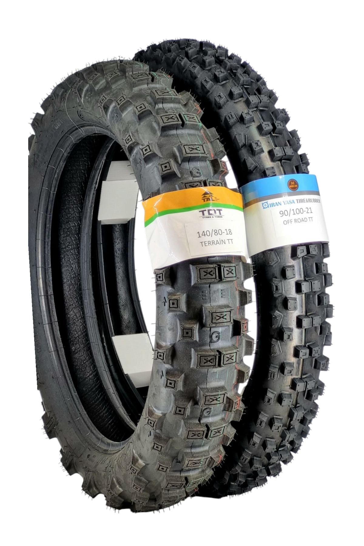 IRAN YASA TIRE&RUBBER 140/80-18 VE 90/100-21 ENDURO LASTİK TAKIMI ...