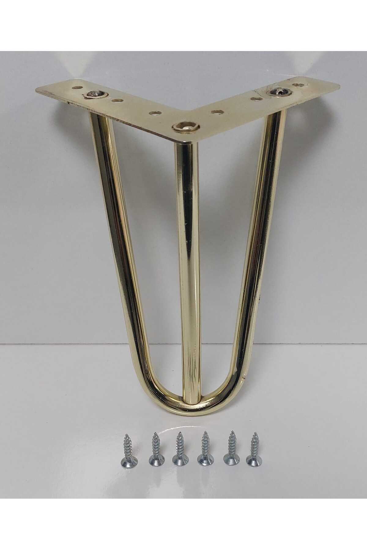 BTC METAL MİL MODEL 20 cm GOLD METAL MOBİLYA AYAĞI - Fiyatı, Yorumları