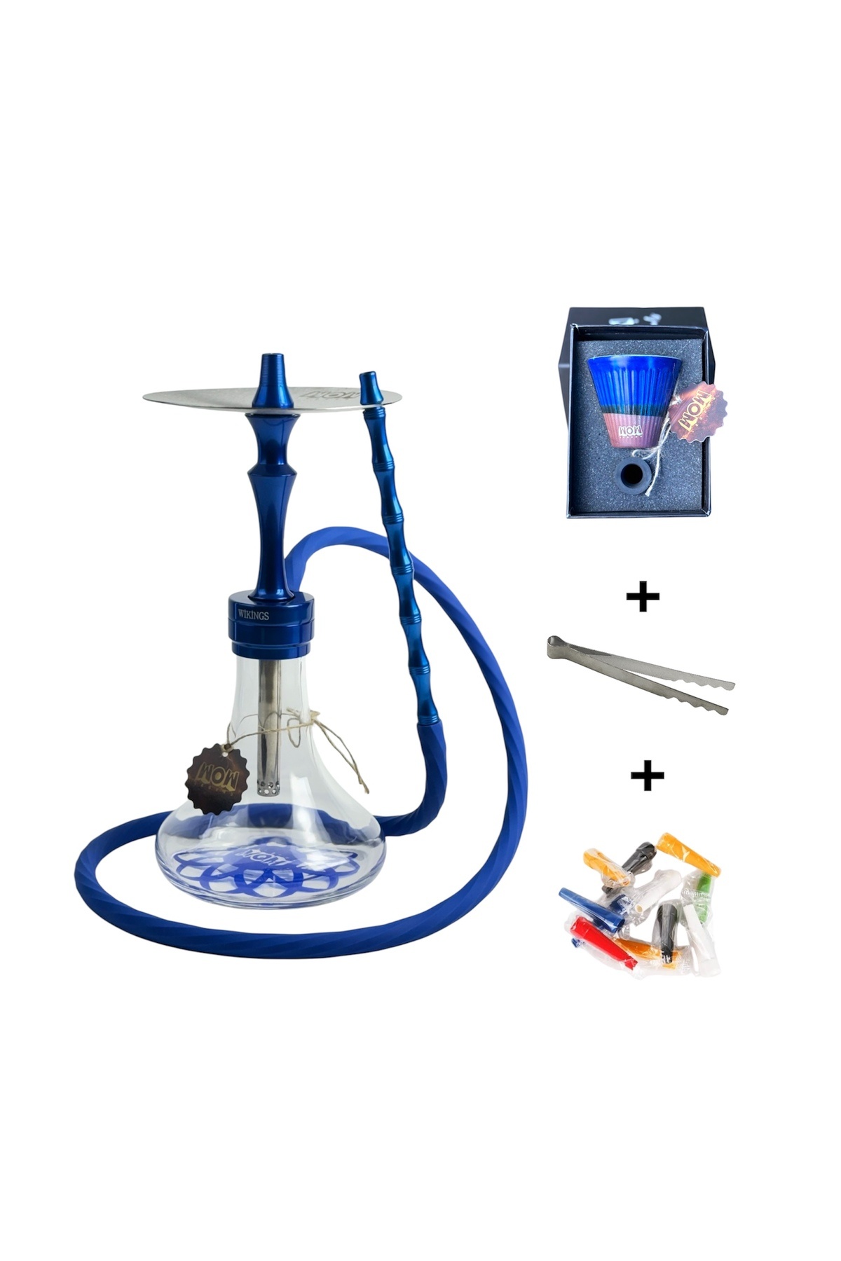 wow legend Vikings Model Mavi Nargile Takımı Yeni Seri - Fiyatı, Yorumları