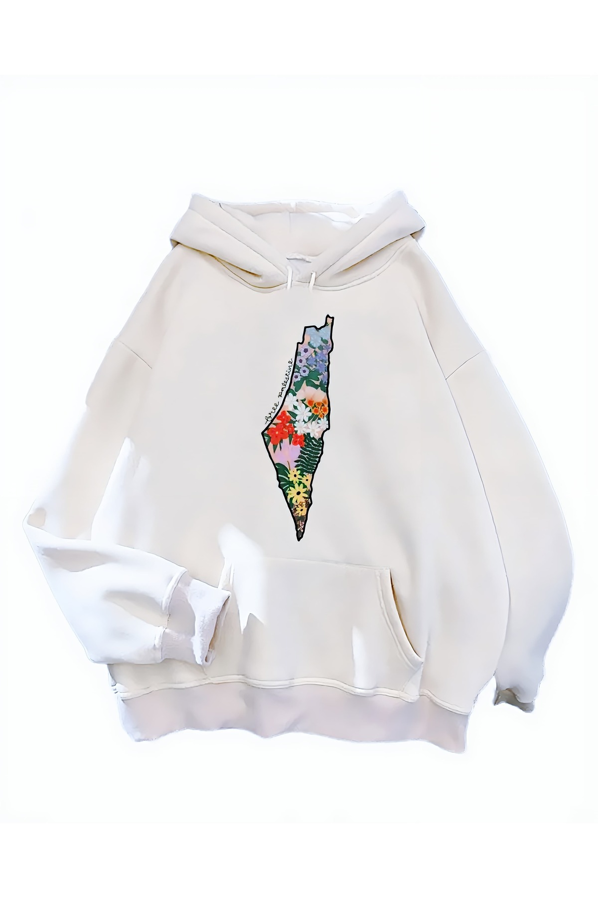 ACTIVE MODA (JAD&DAD) UNISEX SWEATSHIRT HOODI ( Filistin haritasını ...