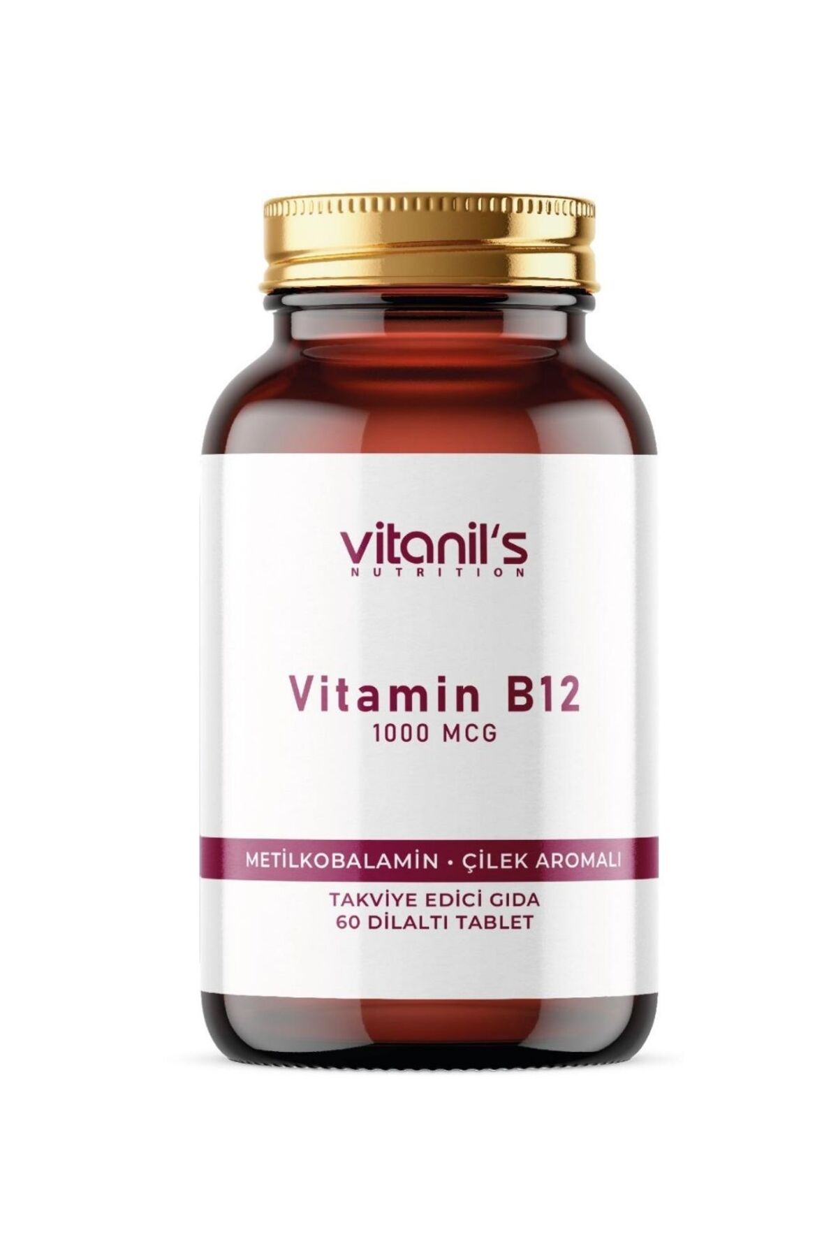 Vitanil's Nutrition Vitamin B12 (Metilkobalamin) 60 Chewable Tablet ...